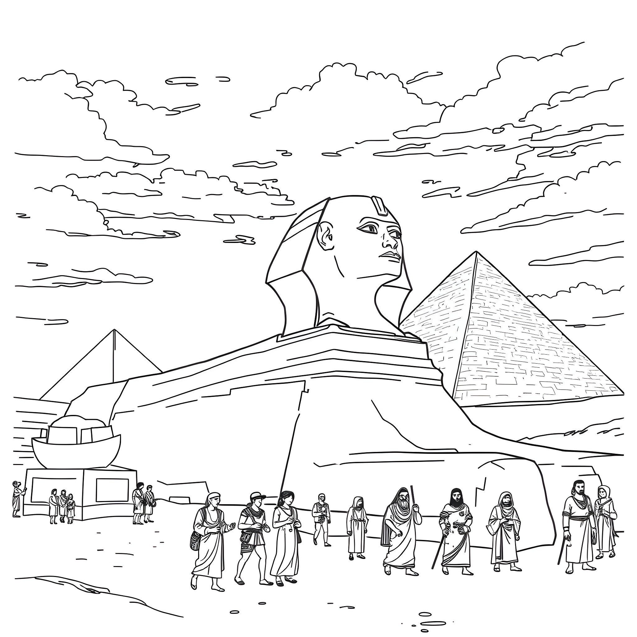 7 Best Sphinx Coloring Pages (Free Printable PDFs)