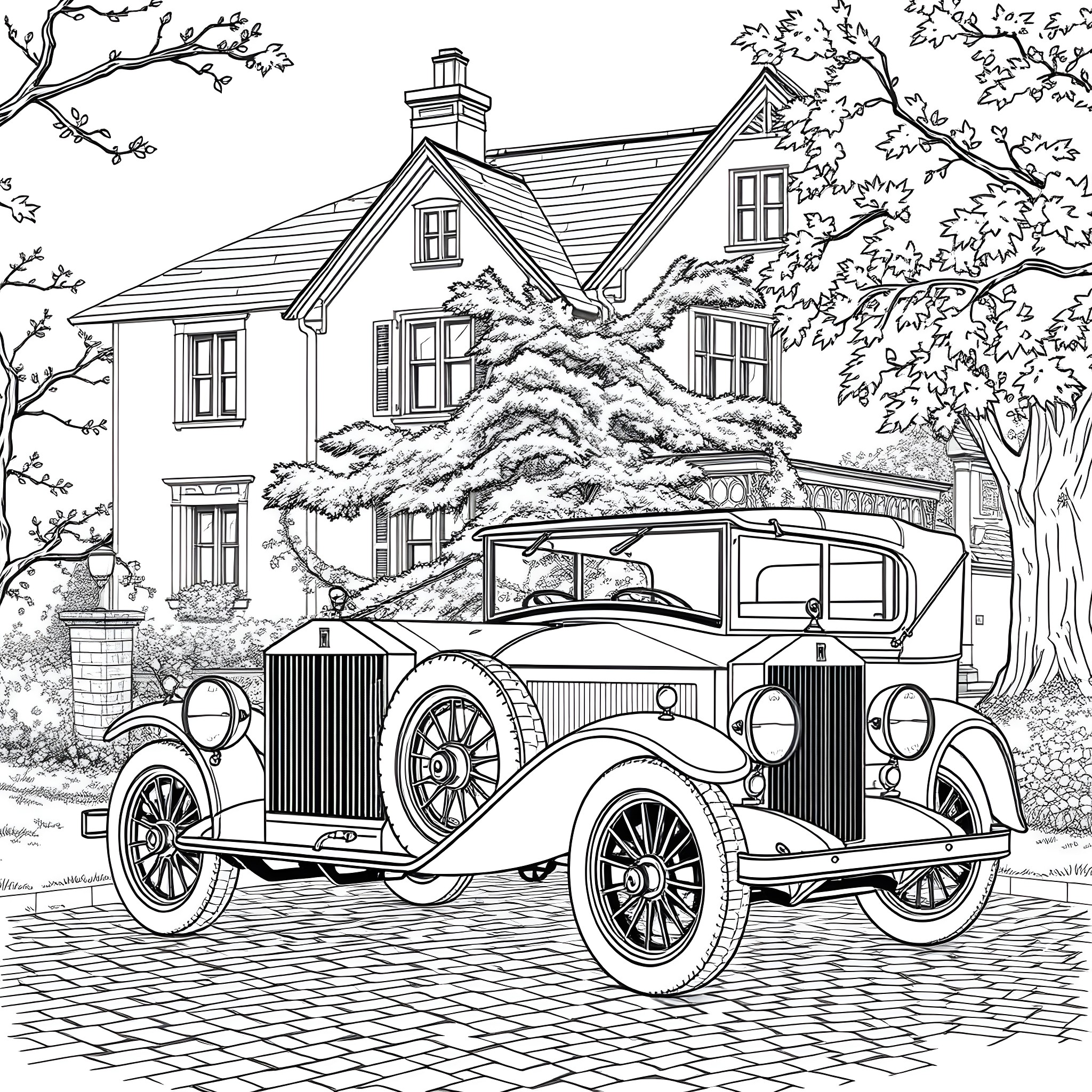 Best Rolls Royce Coloring Pages (Free Printable PDF)