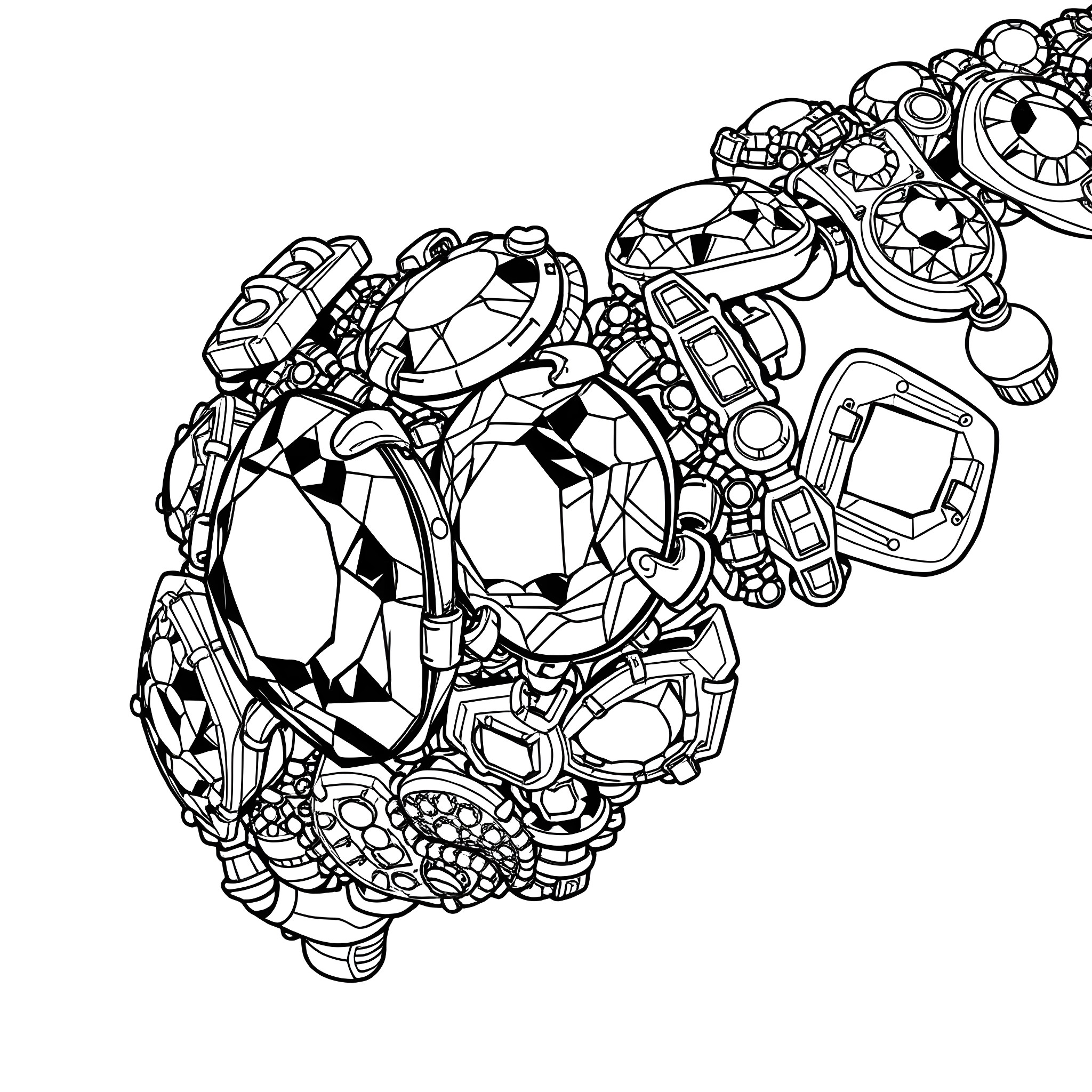 Best Gemstone Coloring Pages (Free Printable PDF)