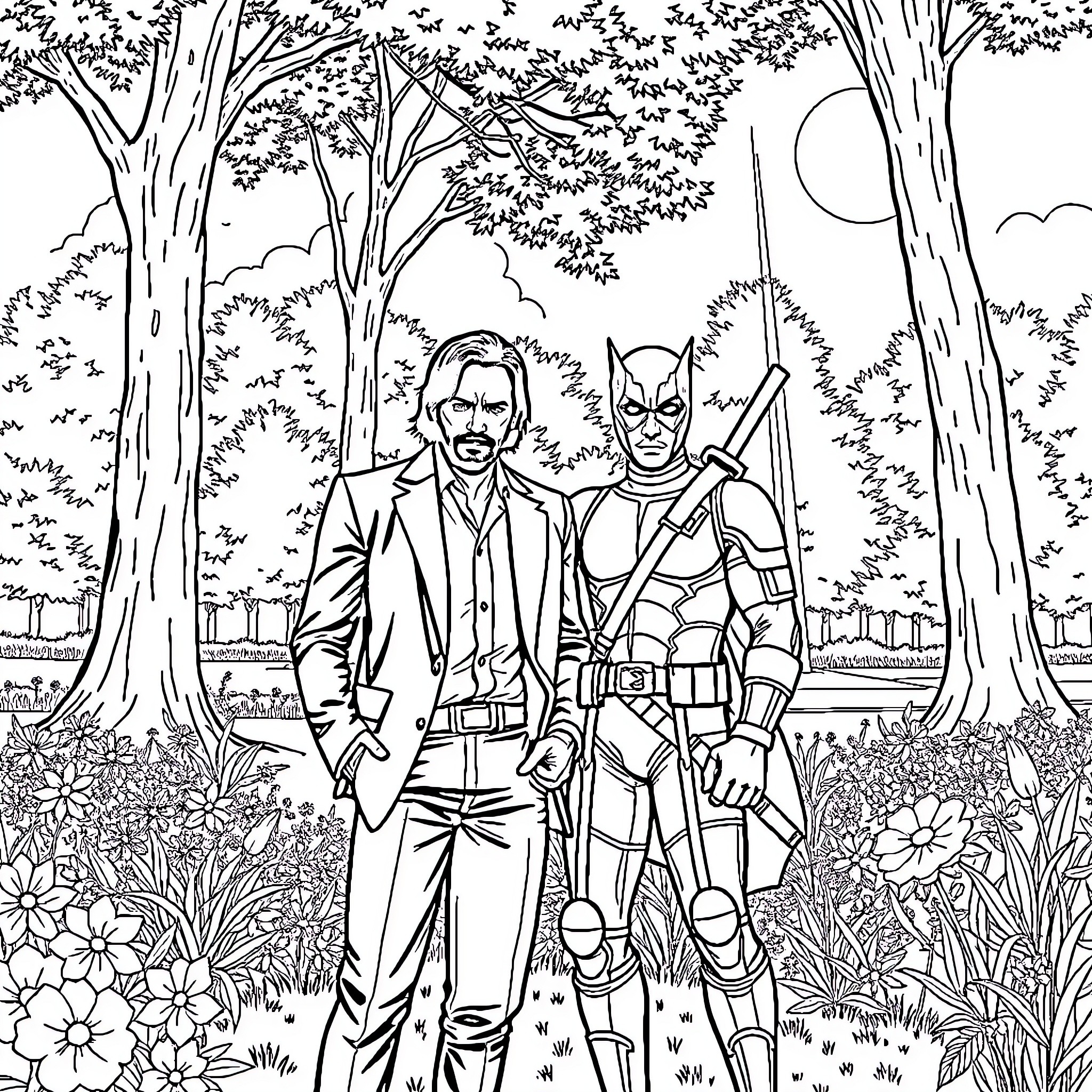 Best John Wick Coloring Pages (Free Printable PDF)