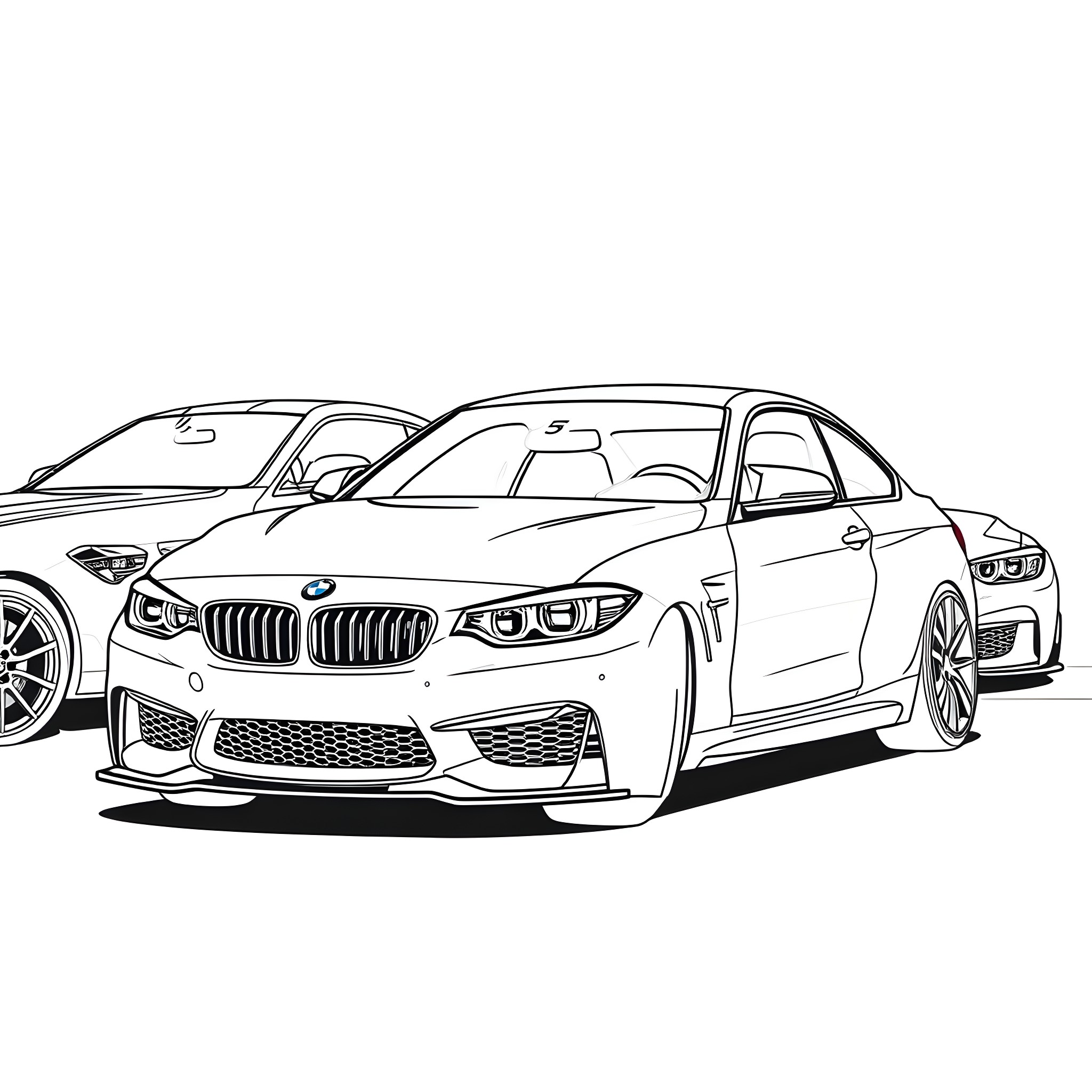 45 Best BMW Coloring Pages (Free Printable PDFs)