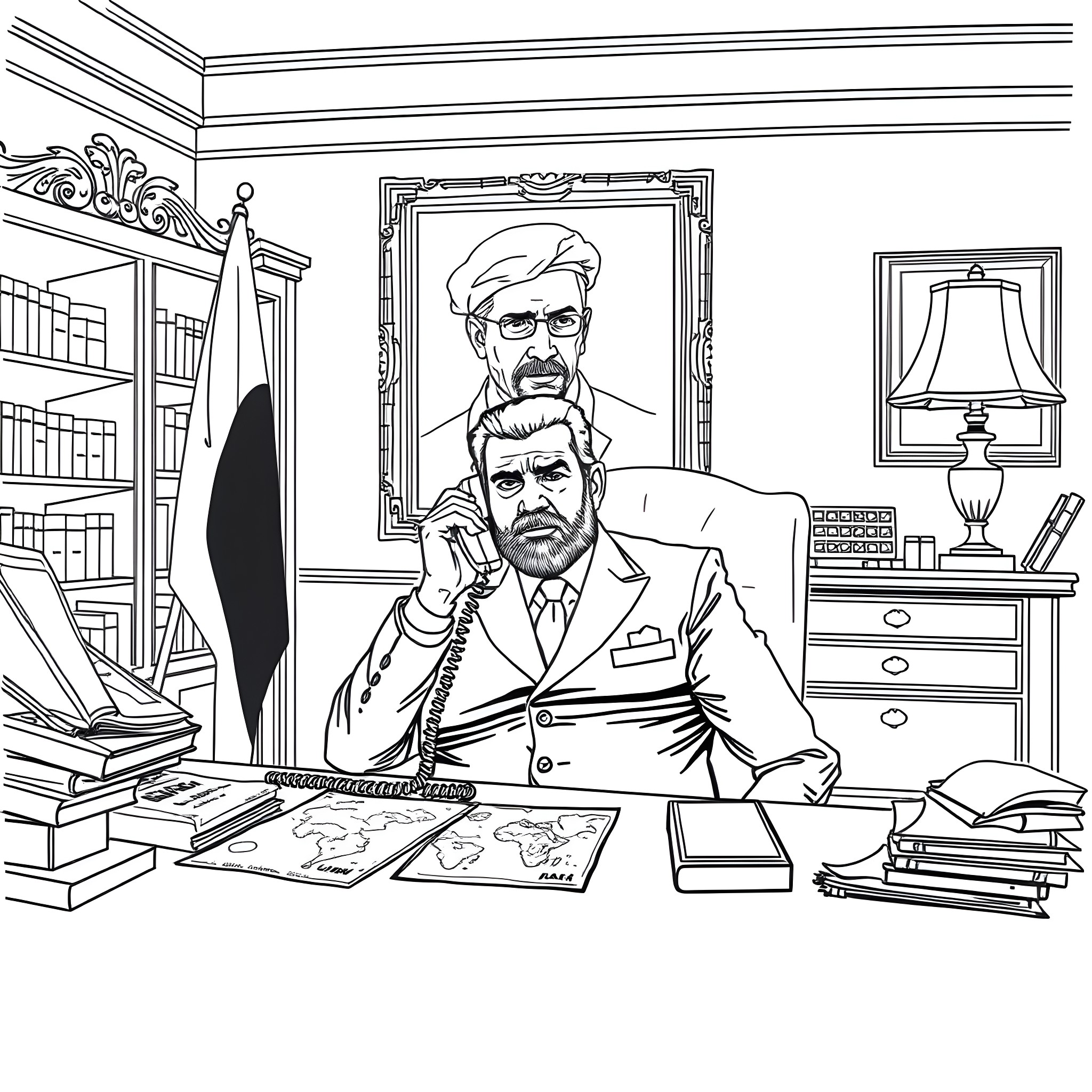 Best Saddam Hussein Coloring Pages (Free Printable PDF)