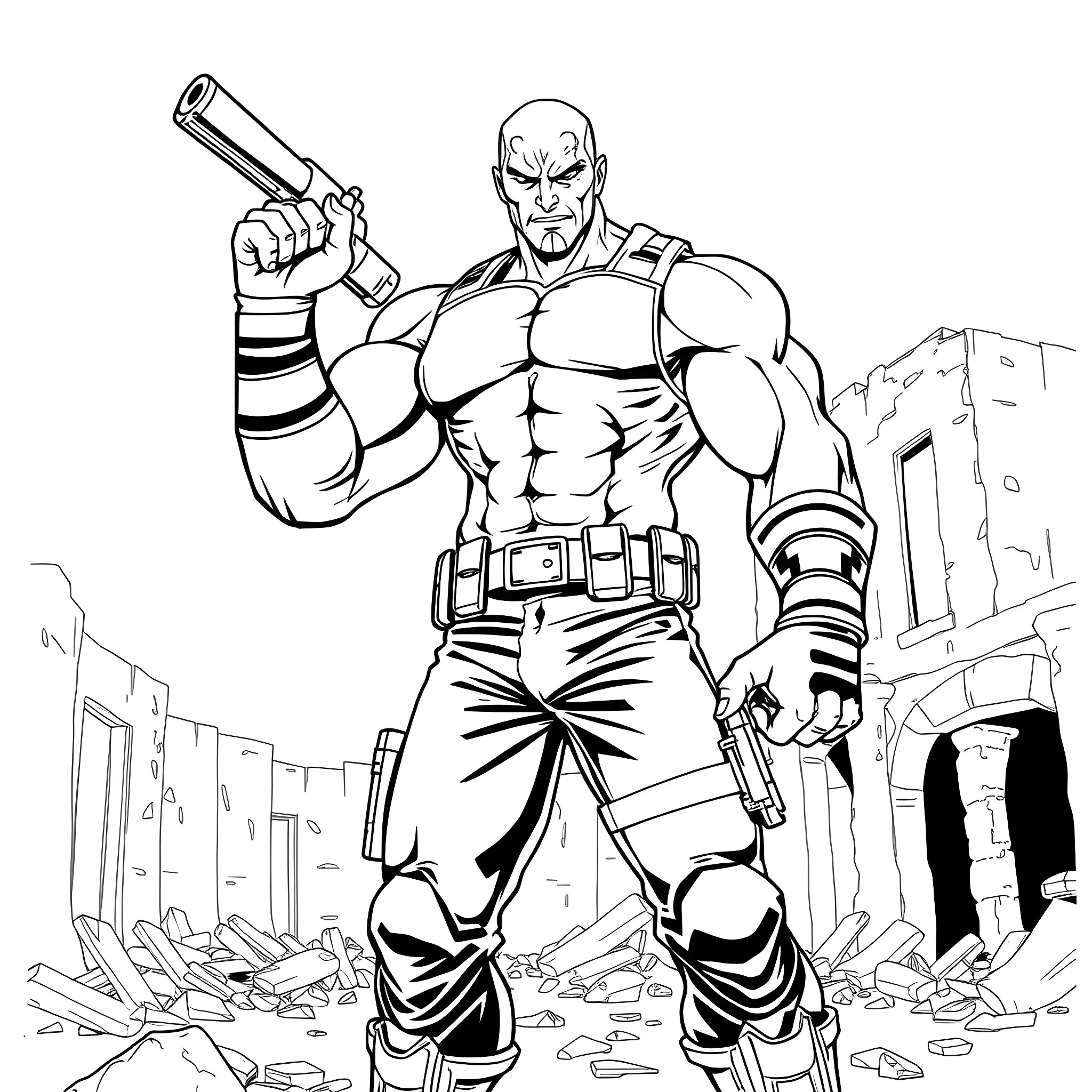 107 Best Bane Coloring Pages (Free Printable PDFs)