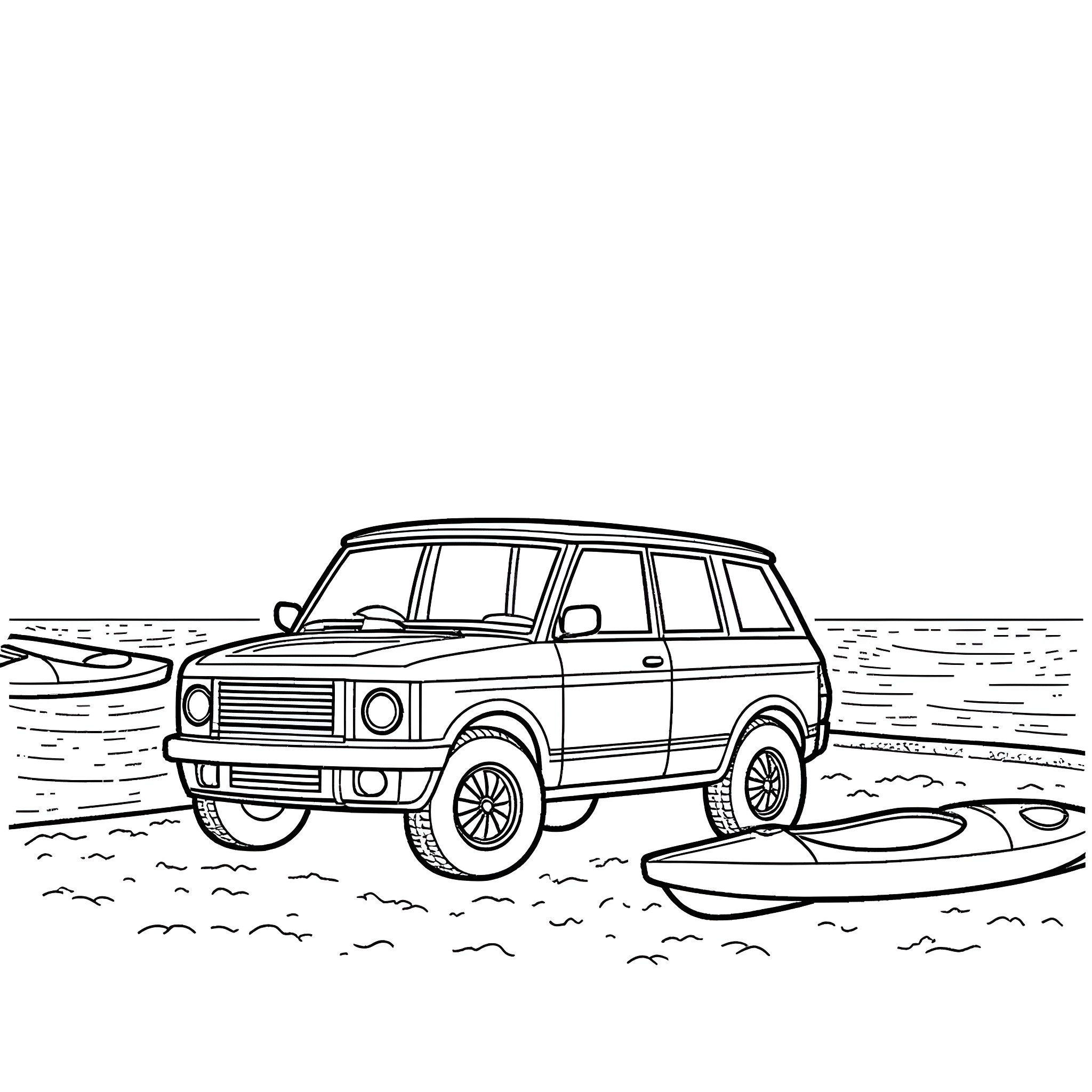 17 Best Range Rover Coloring Pages (Free Printable PDFs)