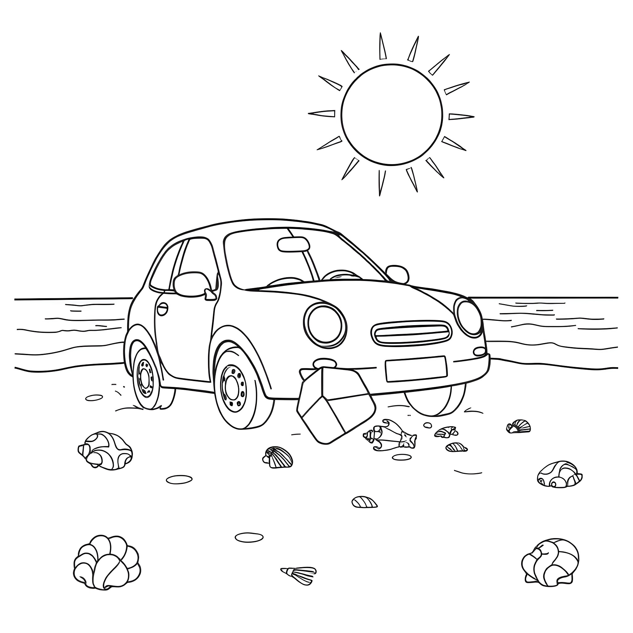 571 Best Car Coloring Pages (Free Printable PDFs)