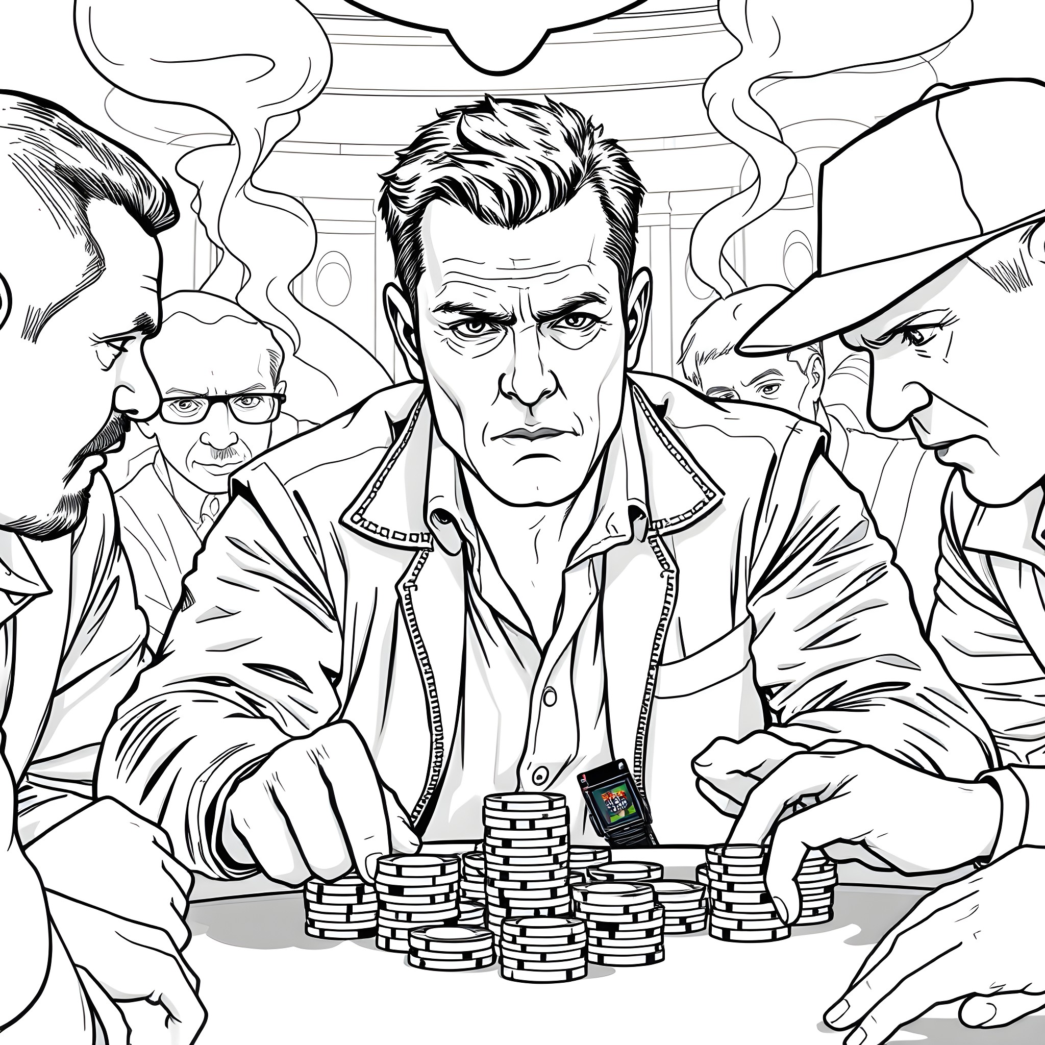 1 Best Matt Damon Coloring Pages (Free Printable PDFs)