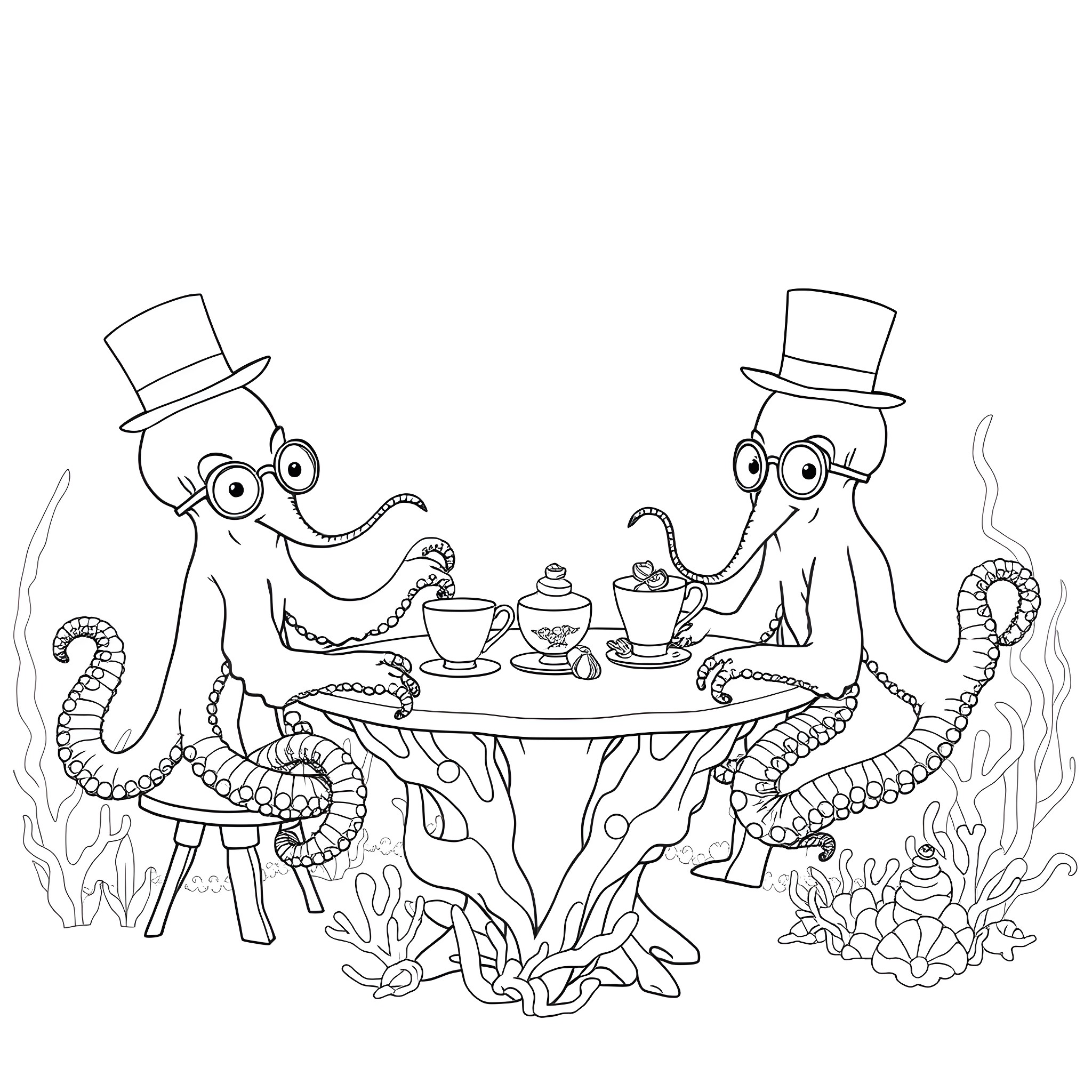 100 Best Octopus Coloring Pages (Free Printable PDFs)