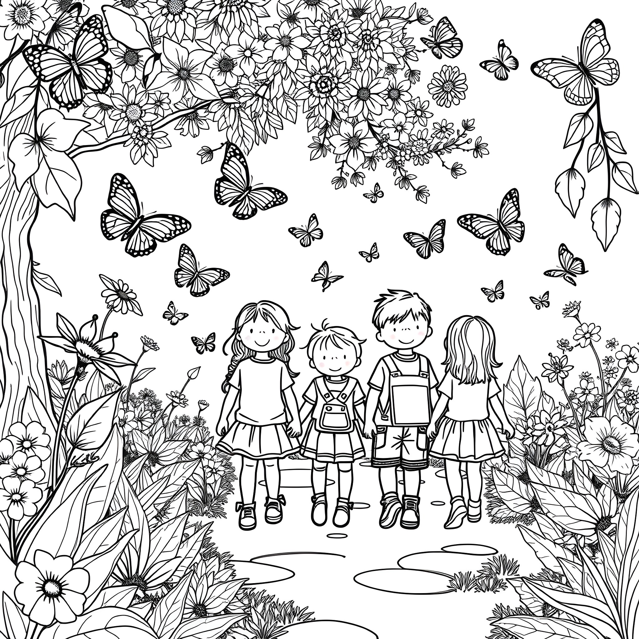 48 Best Kid Coloring Pages (Free Printable PDFs)