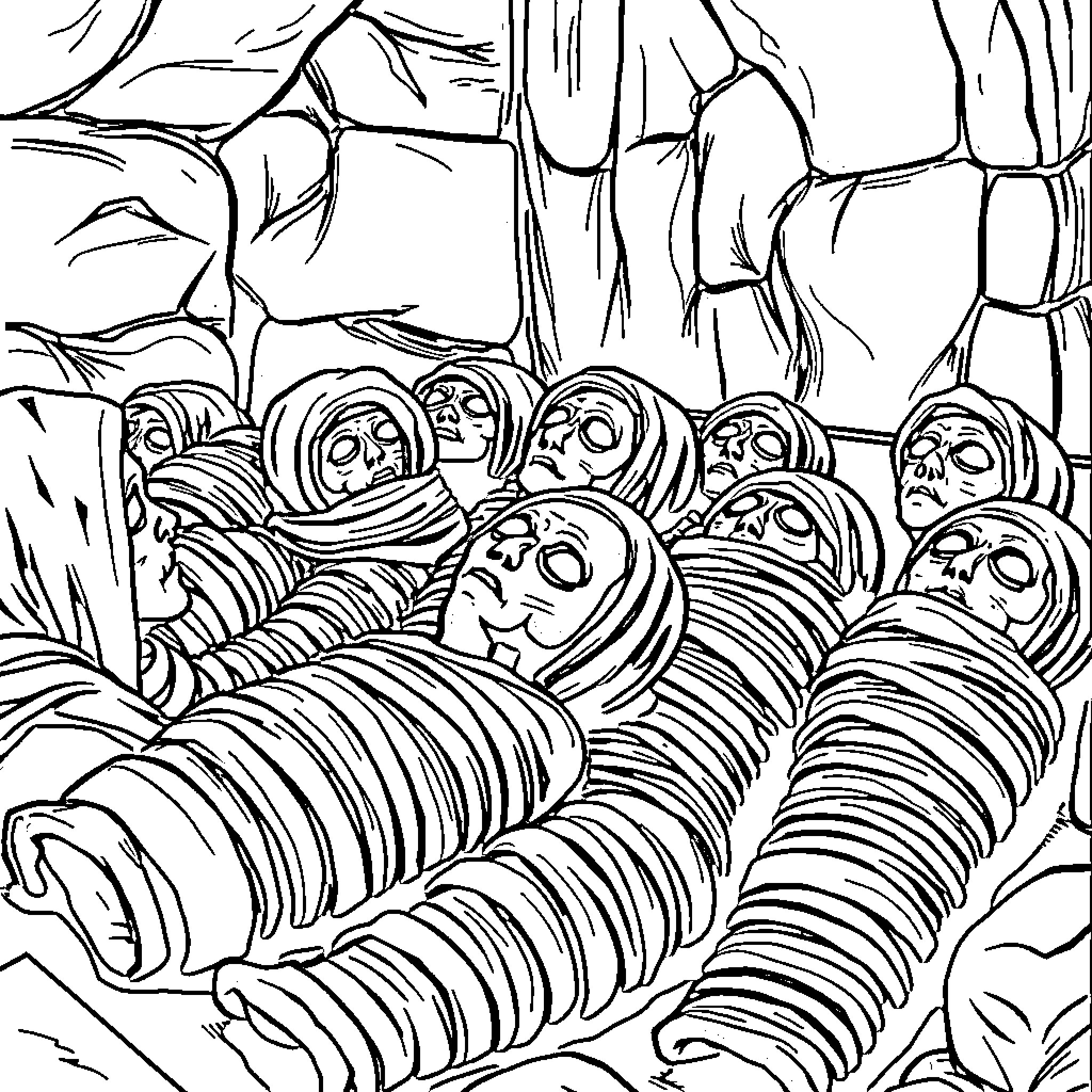 Best Mummies Coloring Pages (Free Printable PDF)