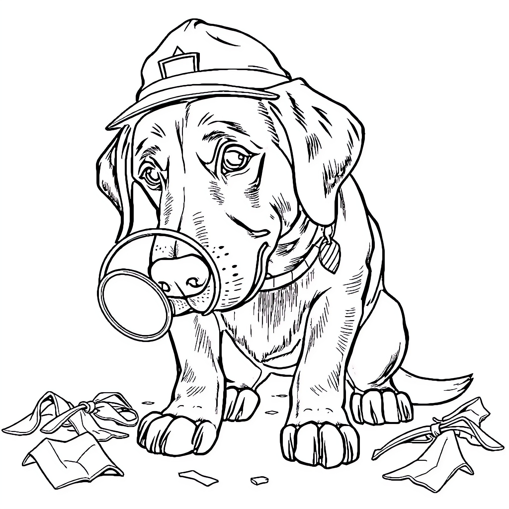 Best Black Lab Coloring Pages (Free Printable PDF)