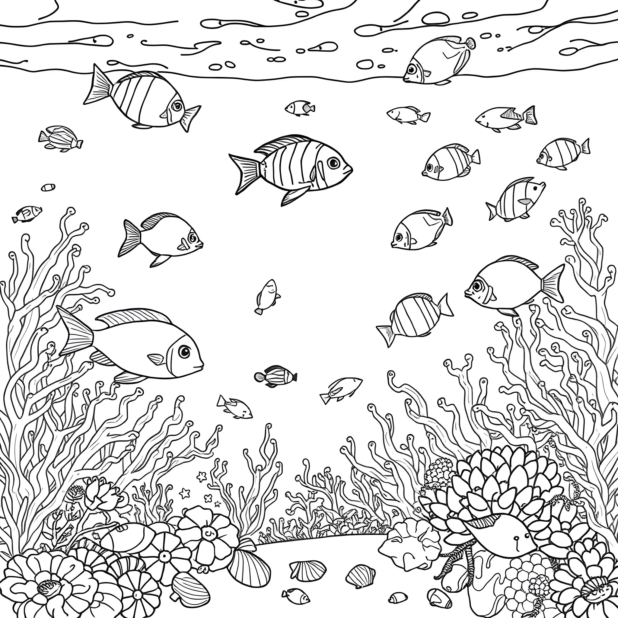 81 Best Fish Coloring Pages (Free Printable PDFs)