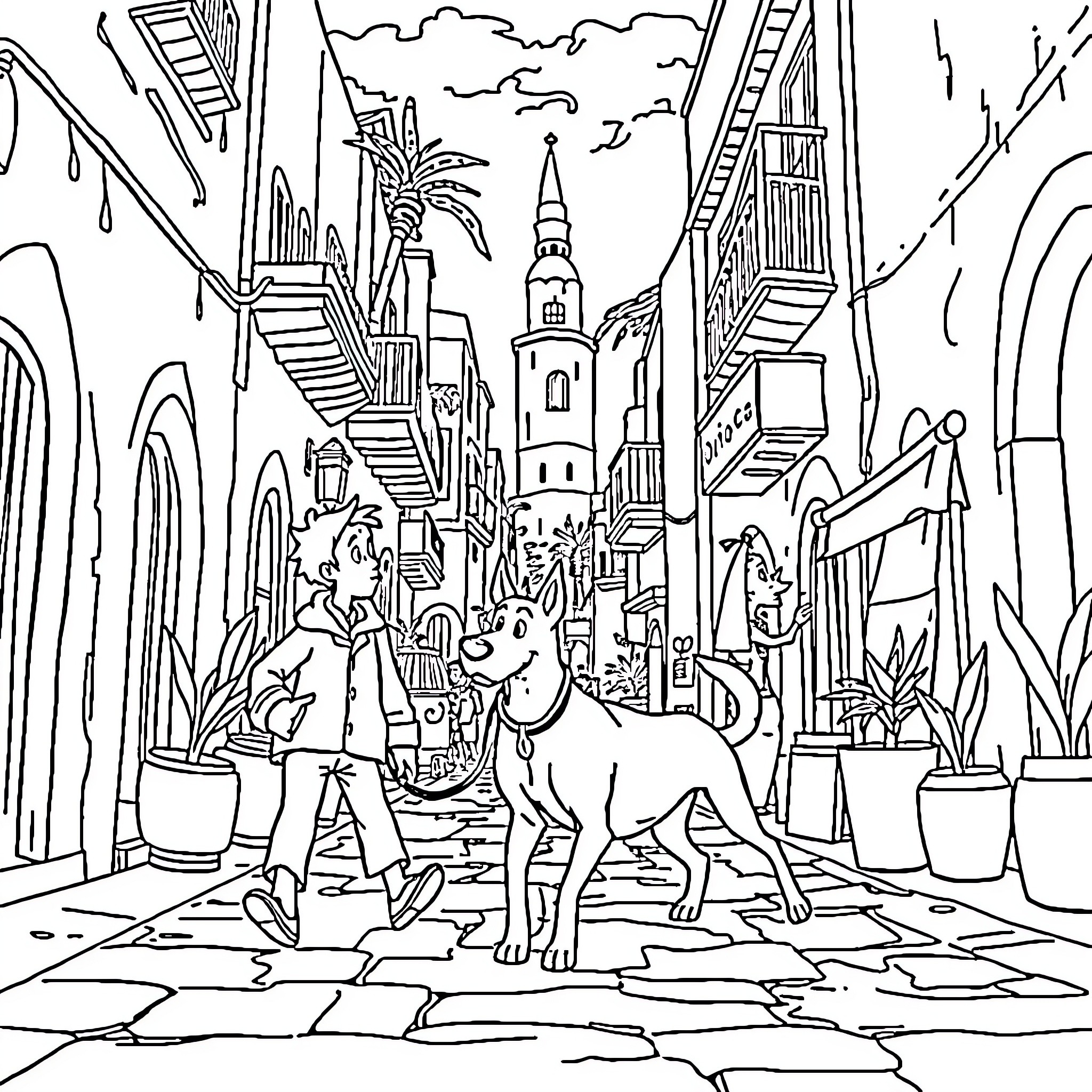 Best Tintin Coloring Pages (Free Printable PDF)