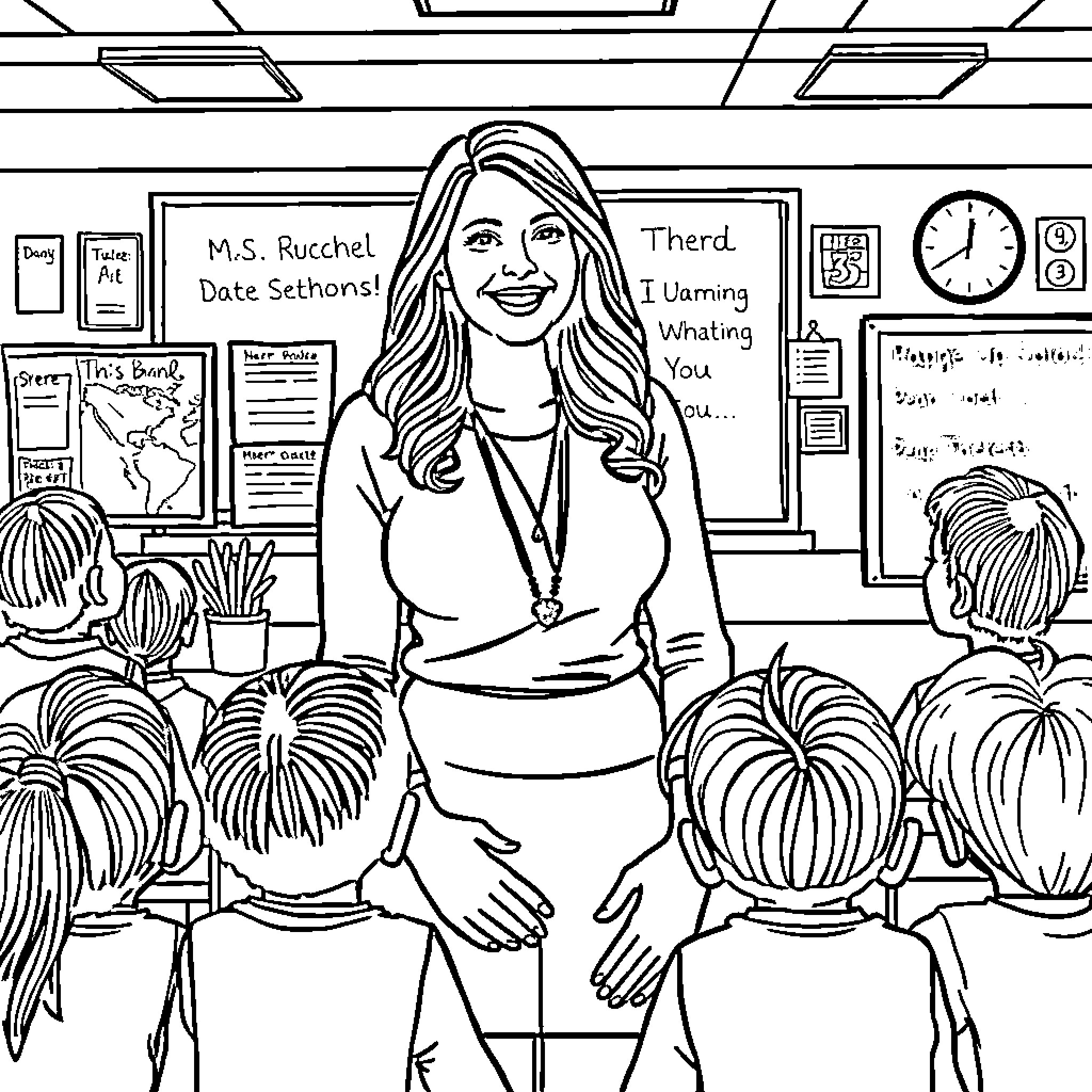 Best Ms Rachel Coloring Pages (Free Printable PDF)
