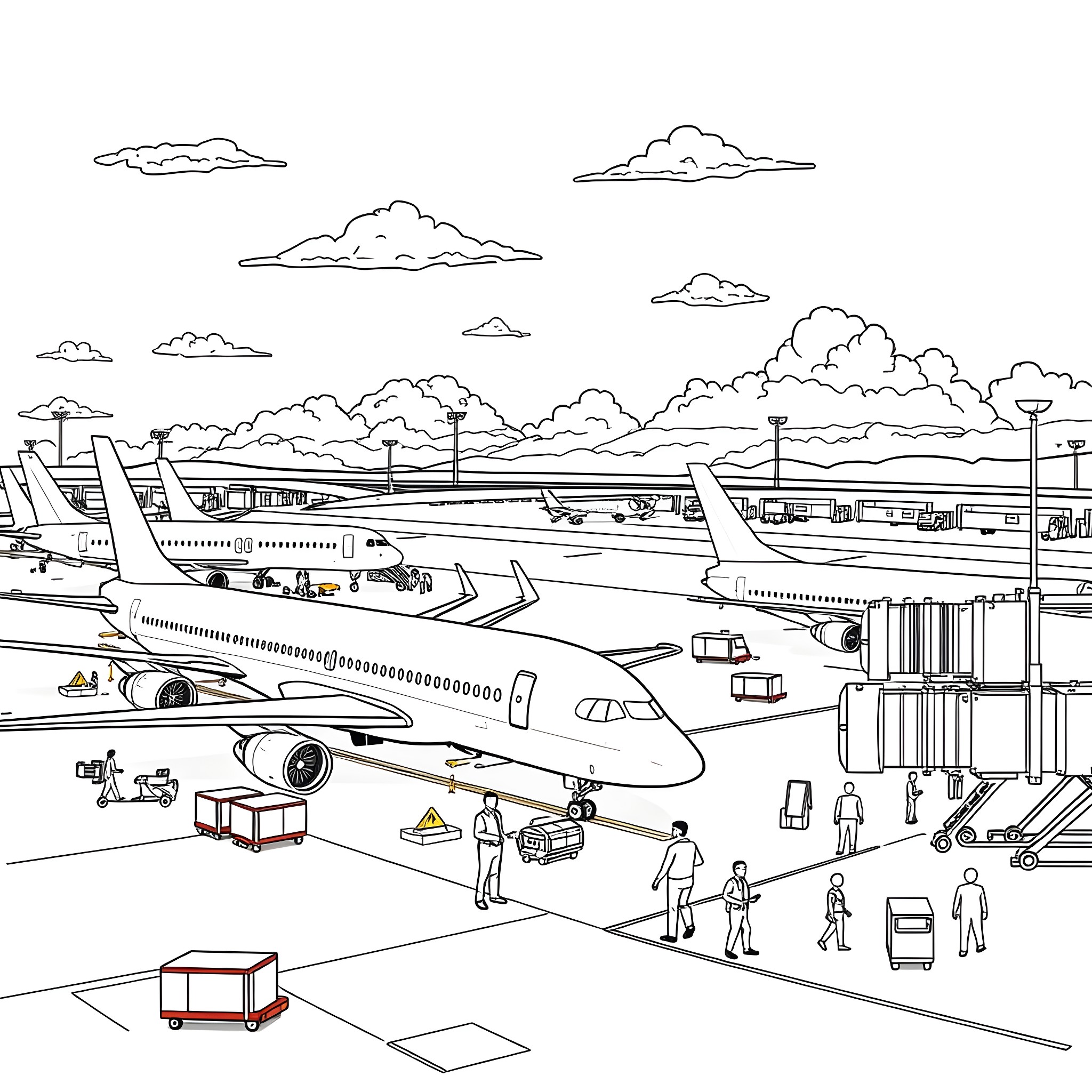 141 Best Airplane Coloring Pages (Free Printable PDFs)