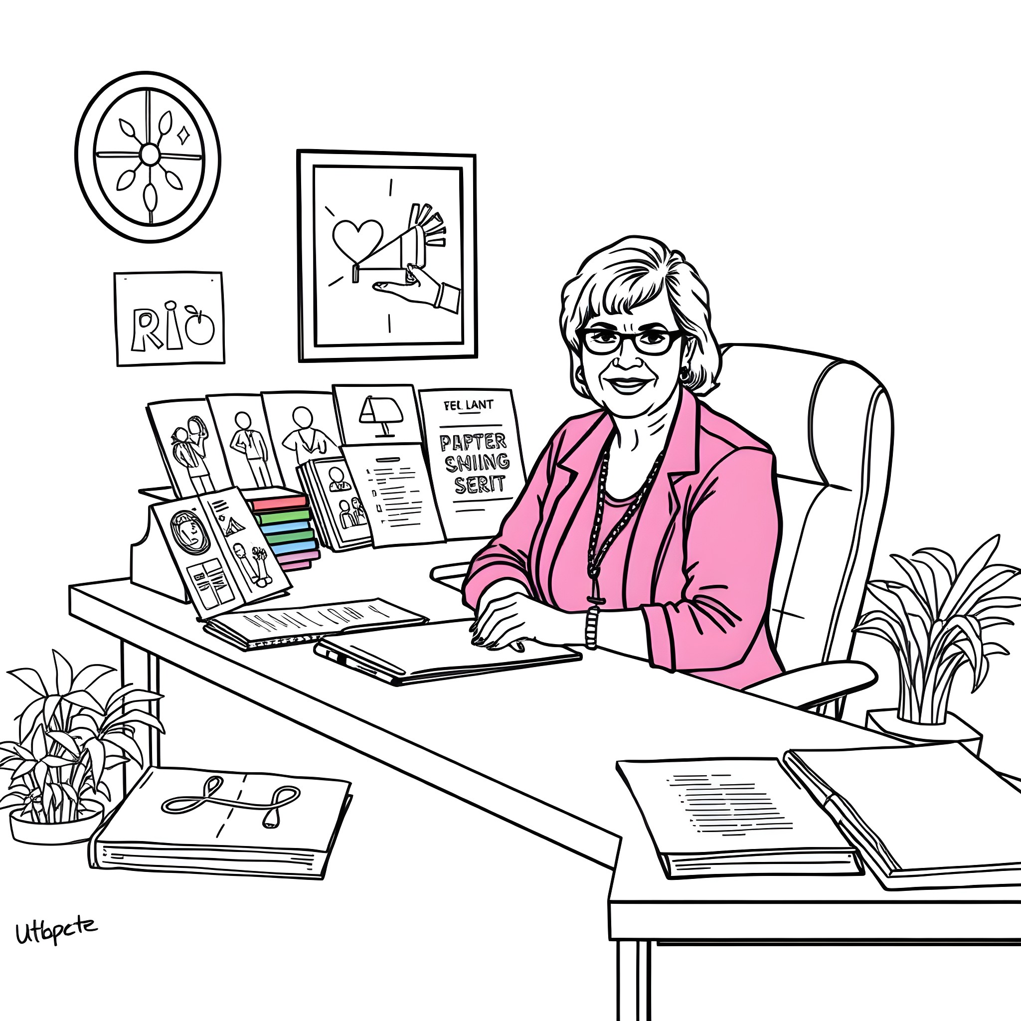 Best Senior Coloring Pages (Free Printable PDF)