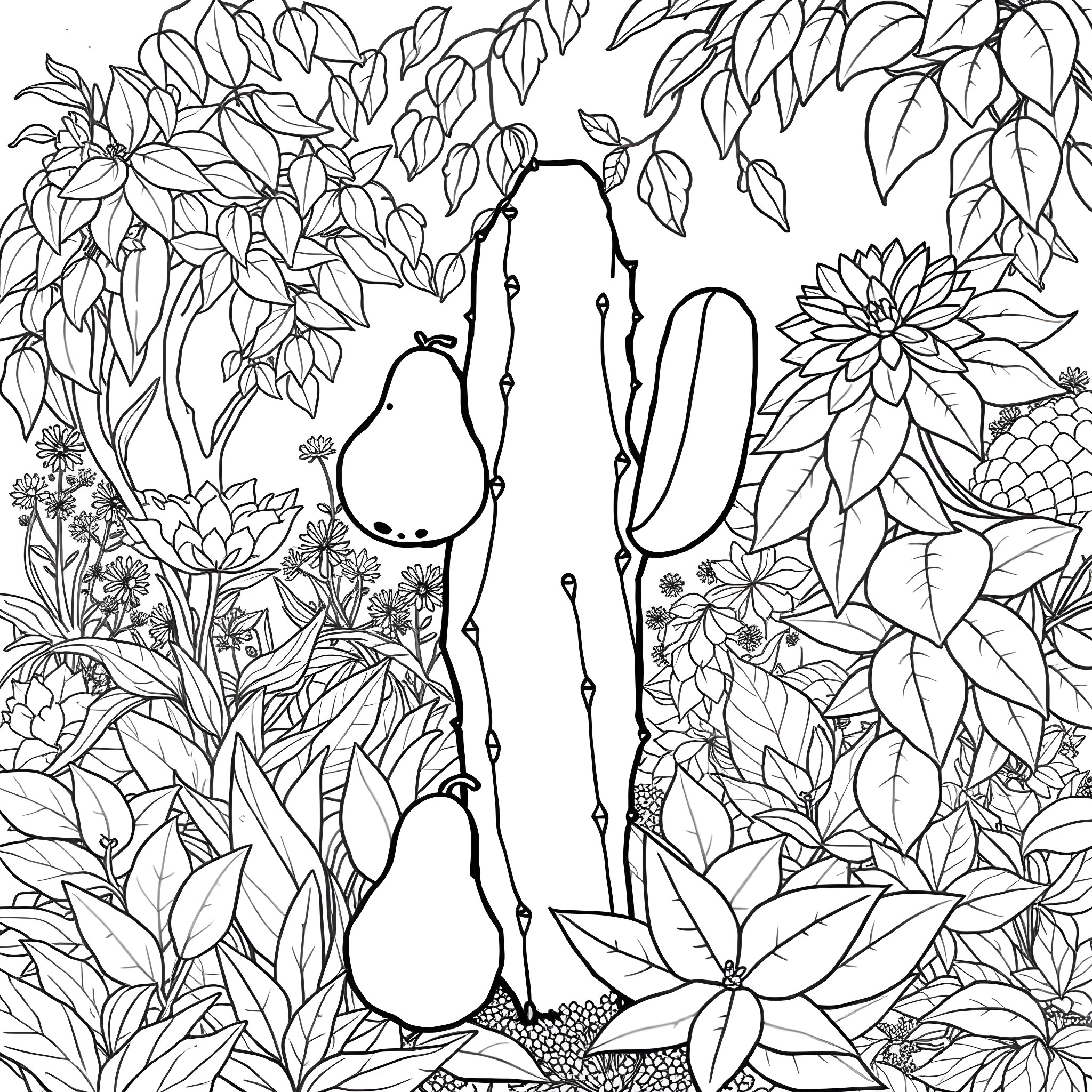 Best Cactus Coloring Pages (Free Printable PDF)