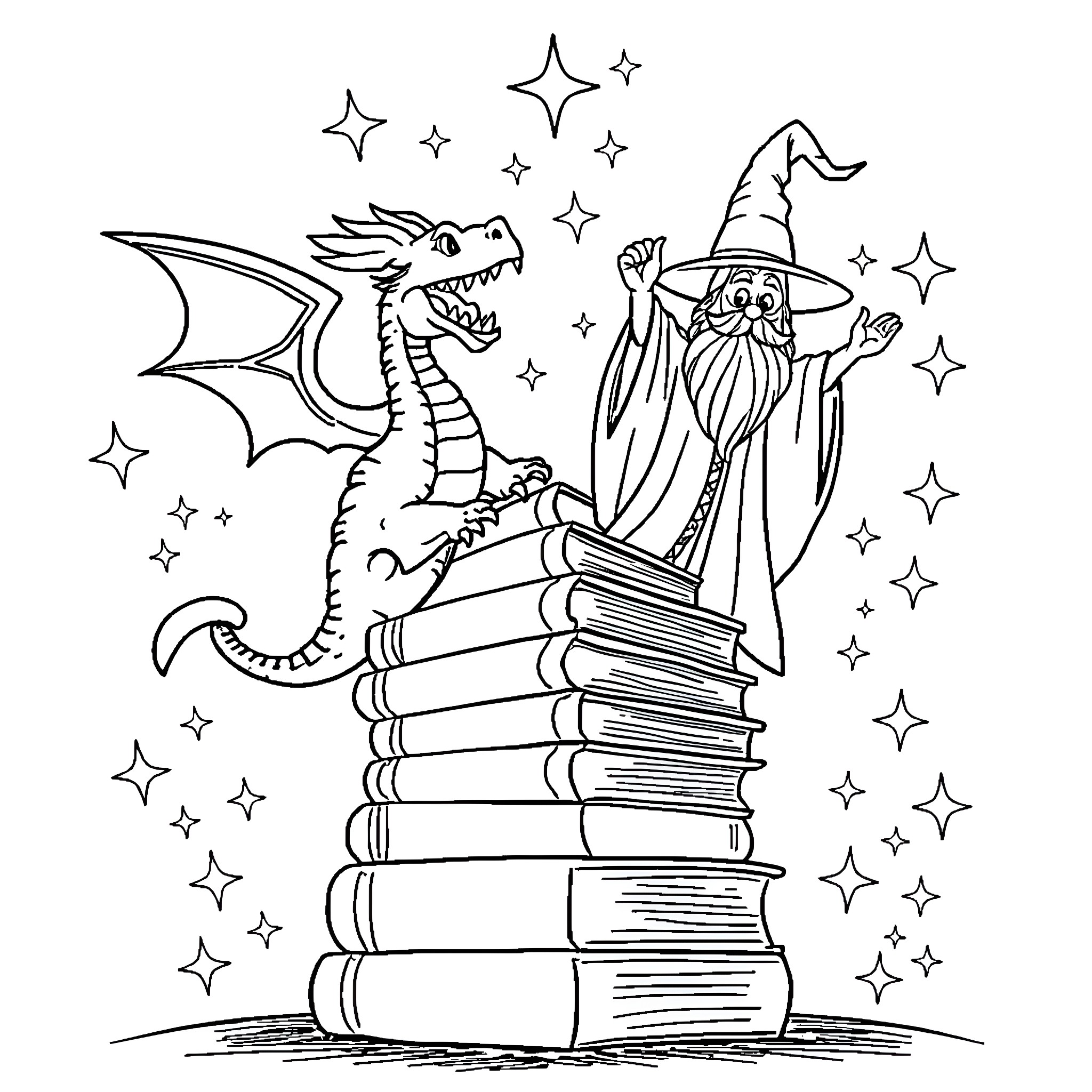 Best Book Coloring Pages (Free Printable PDF)