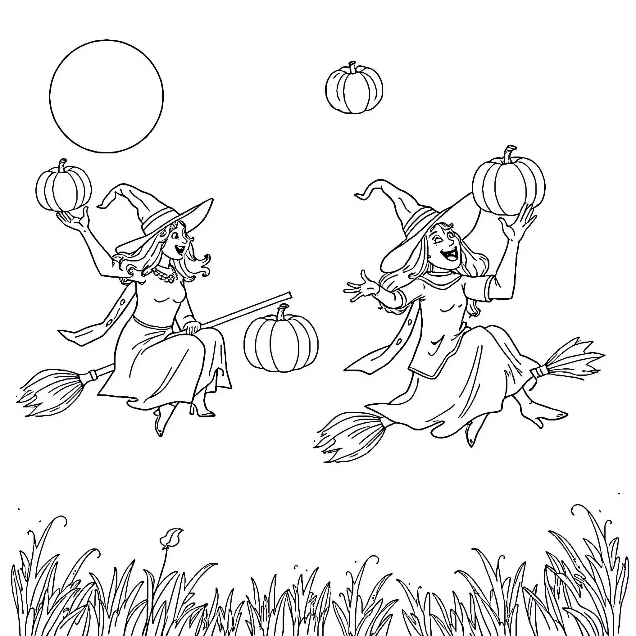 Best Witch Coloring Pages (Free Printable PDF)