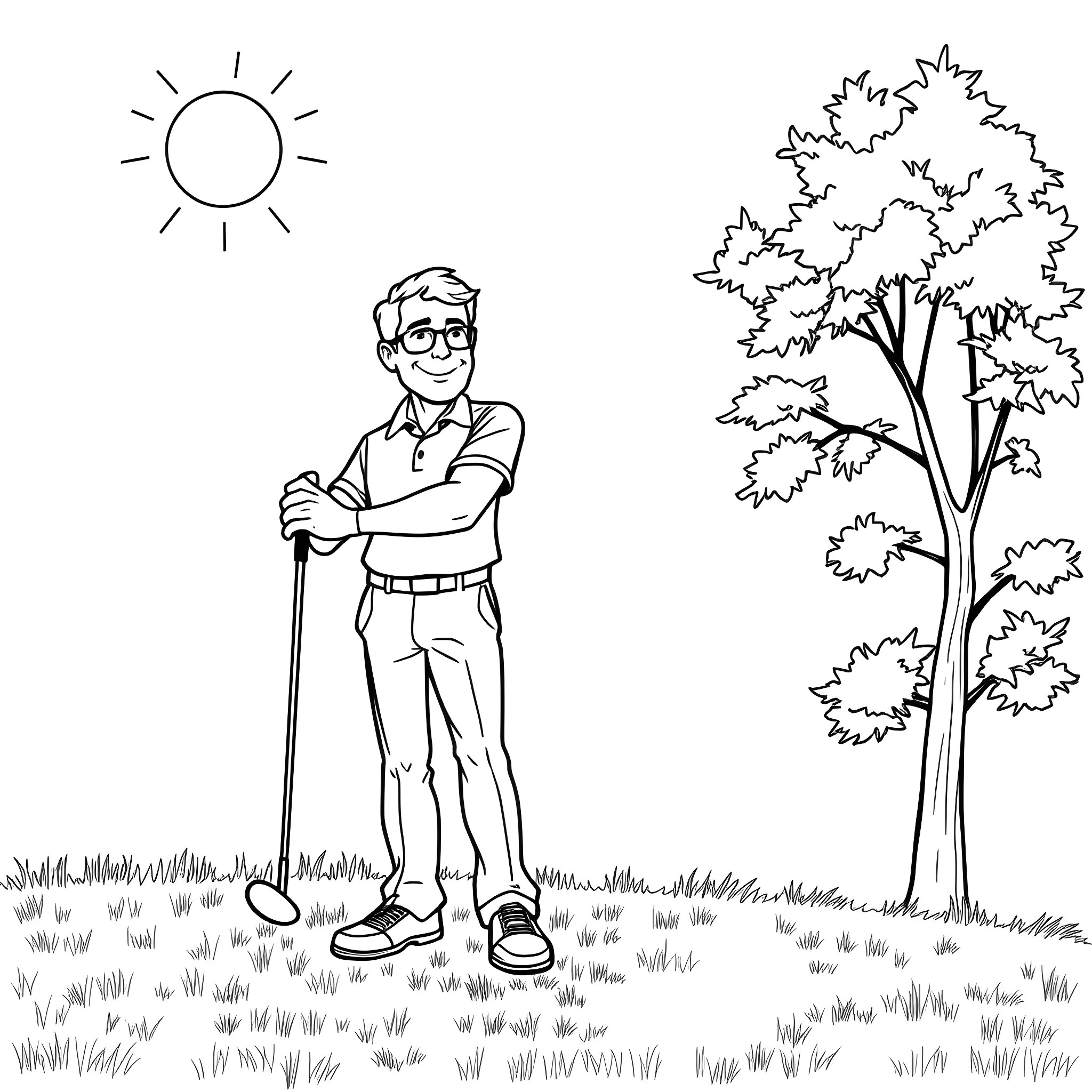 Best Happy Gilmore Coloring Pages (Free Printable PDF)