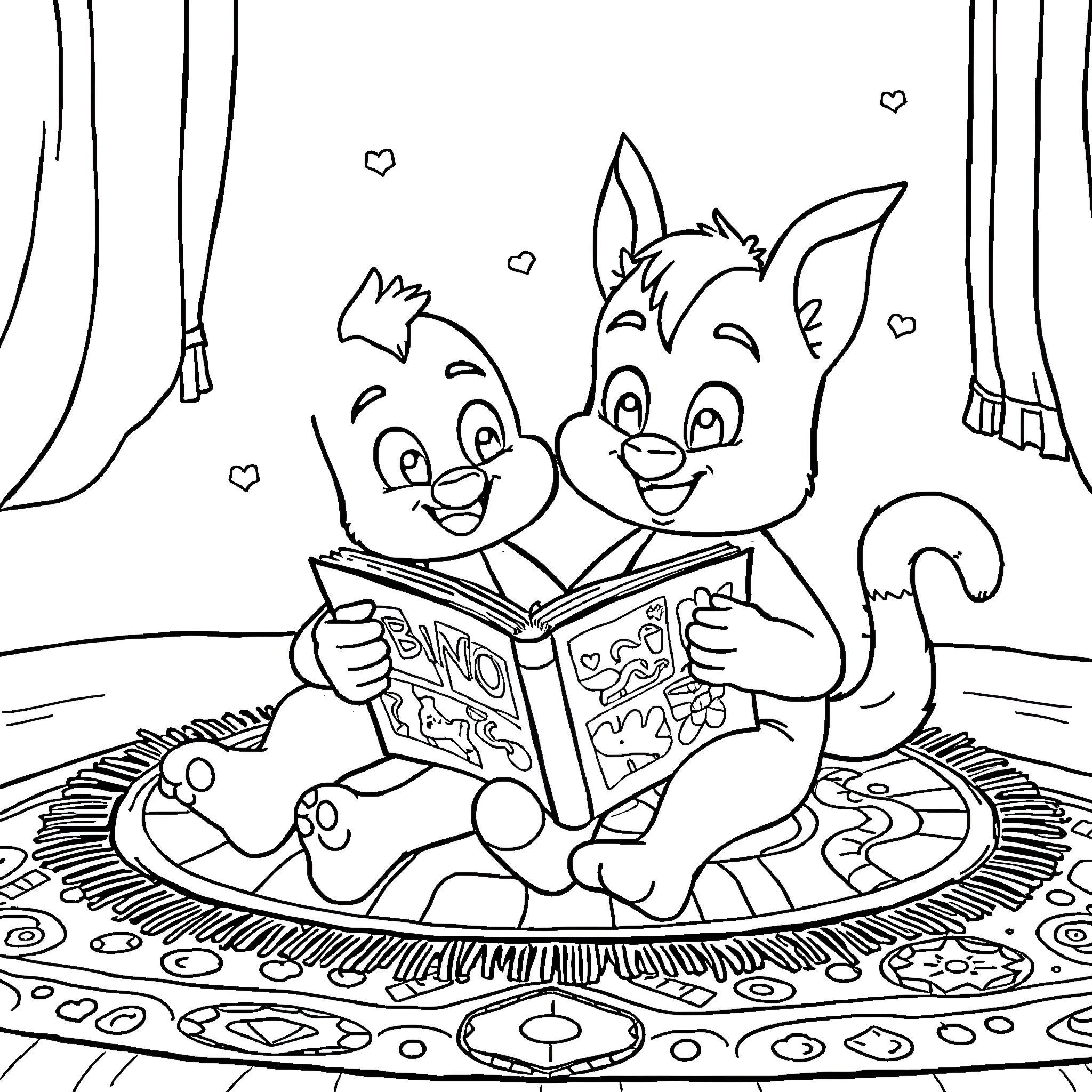 20 Best Bingo Coloring Pages (Free Printable PDFs)