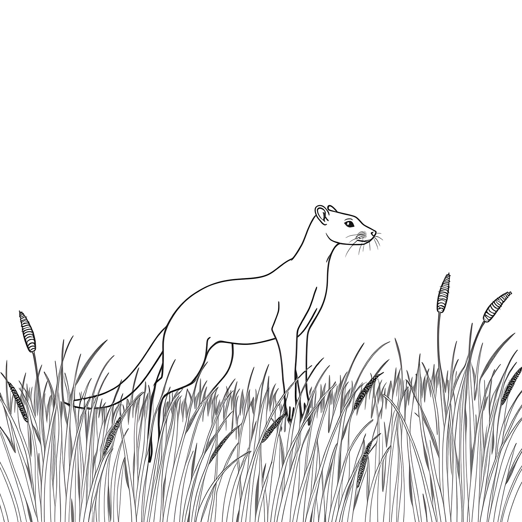 23 Best Weasel Coloring Pages (Free Printable PDFs)
