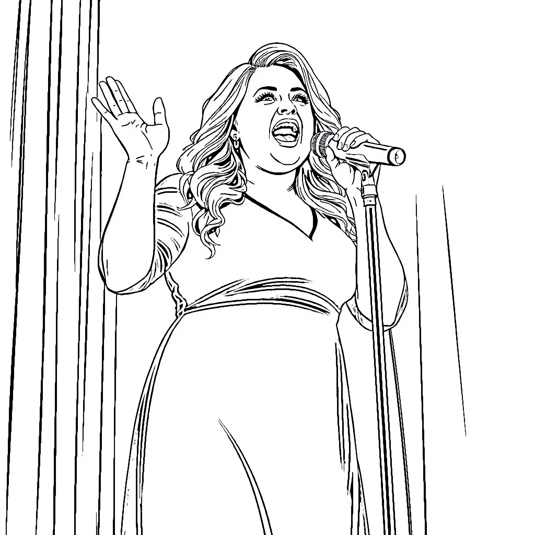 Best Kelly Clarkson Coloring Pages (Free Printable PDF)