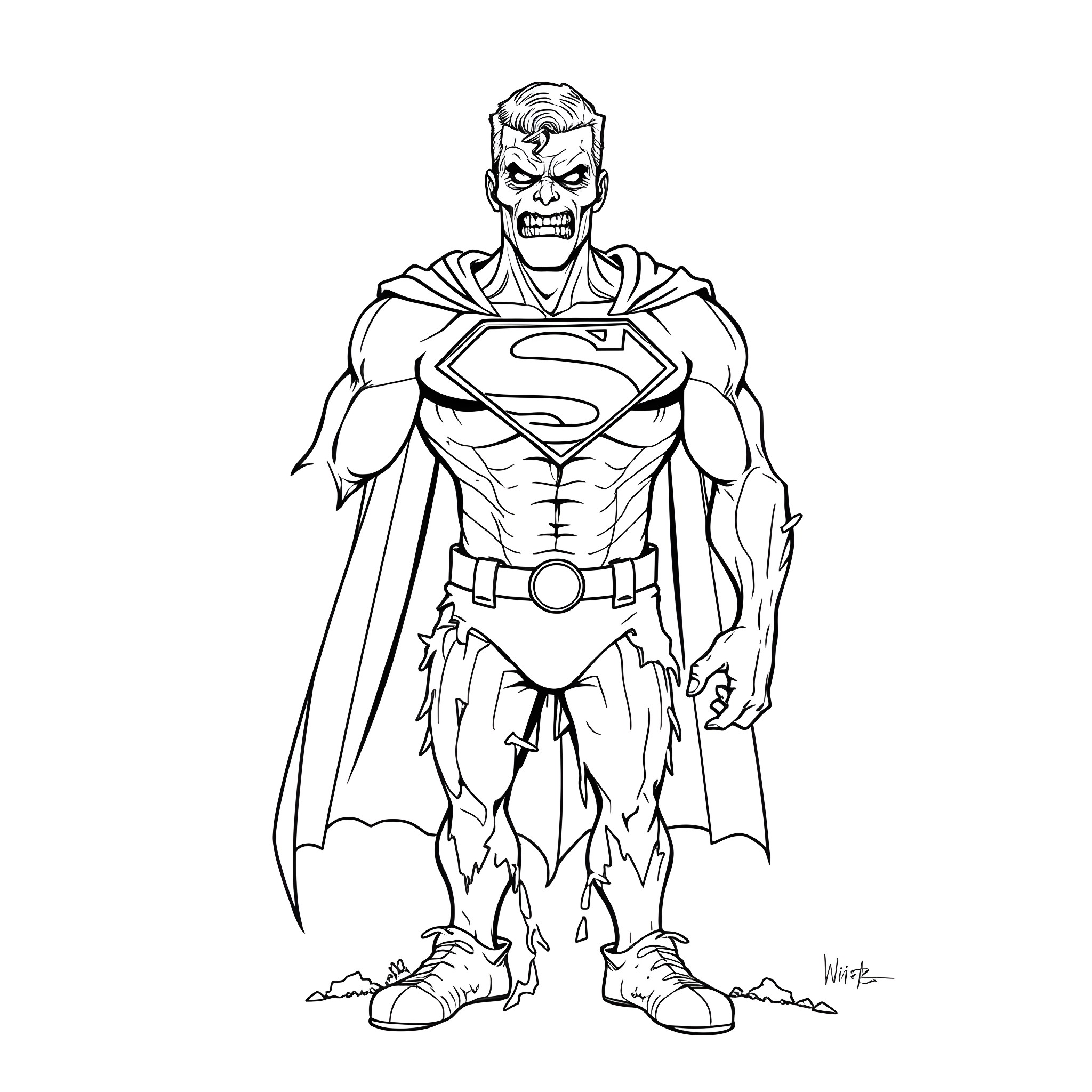 Best Zombie Coloring Pages (Free Printable PDF)