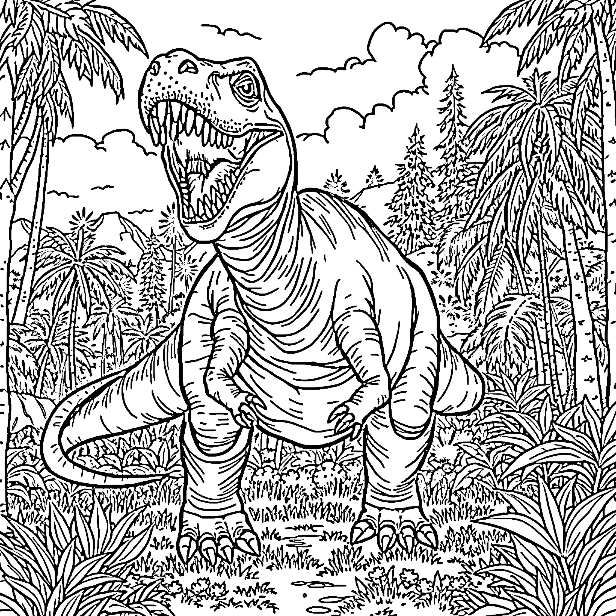 Best Pachyrhinosaurus Coloring Pages (Free Printable PDF)