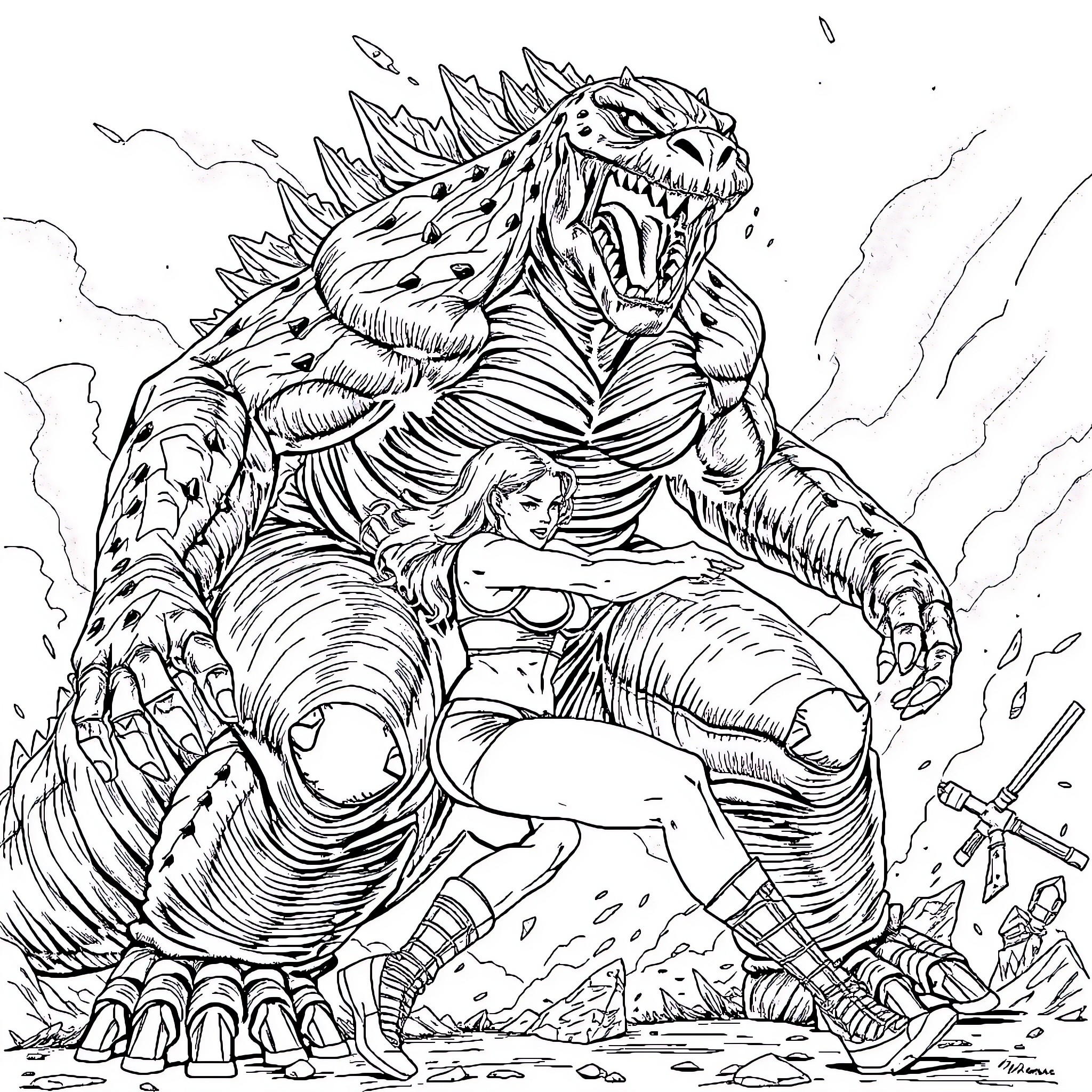 Best Rhea Ripley Coloring Pages (Free Printable PDF)