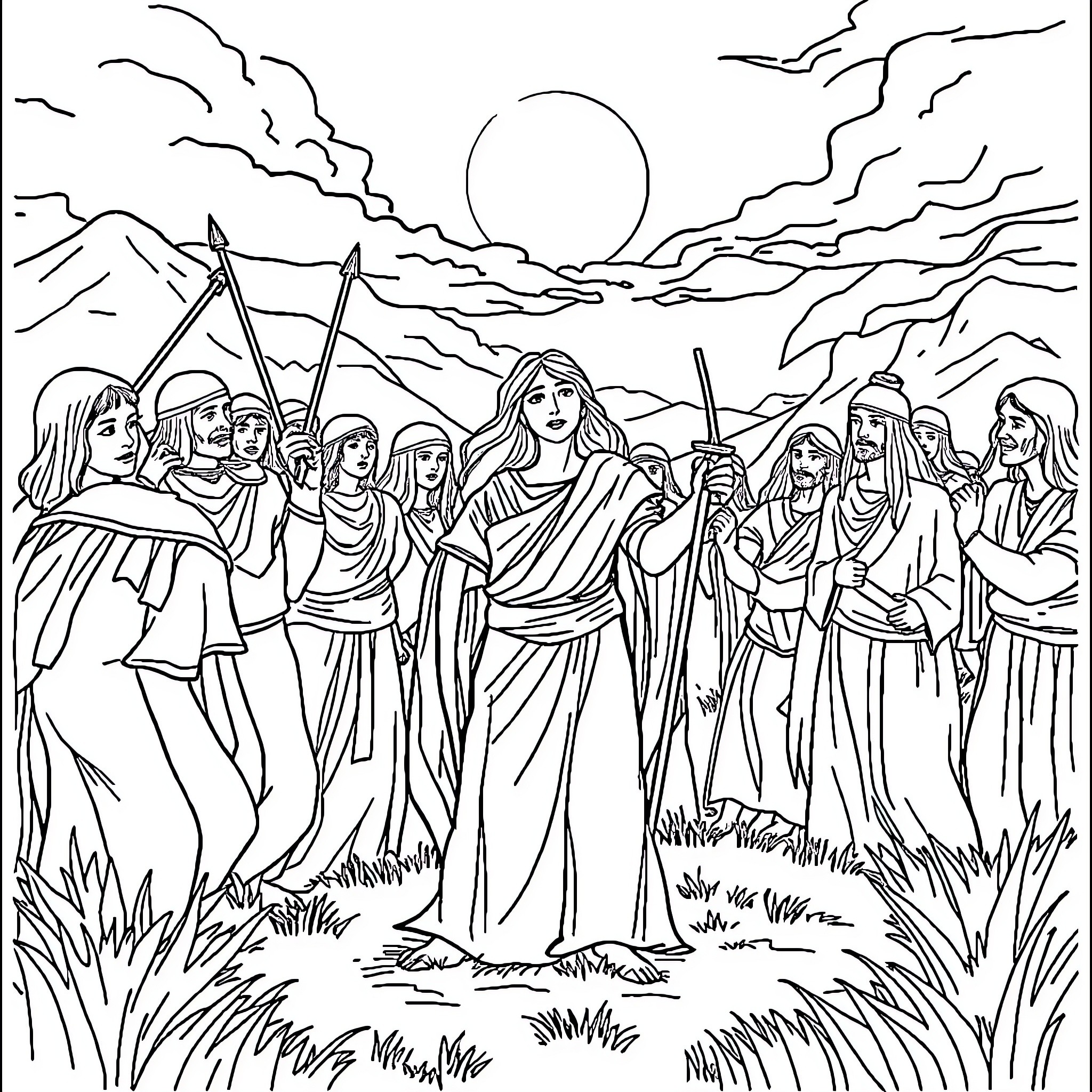 Best Deborah Coloring Pages (Free Printable PDF)