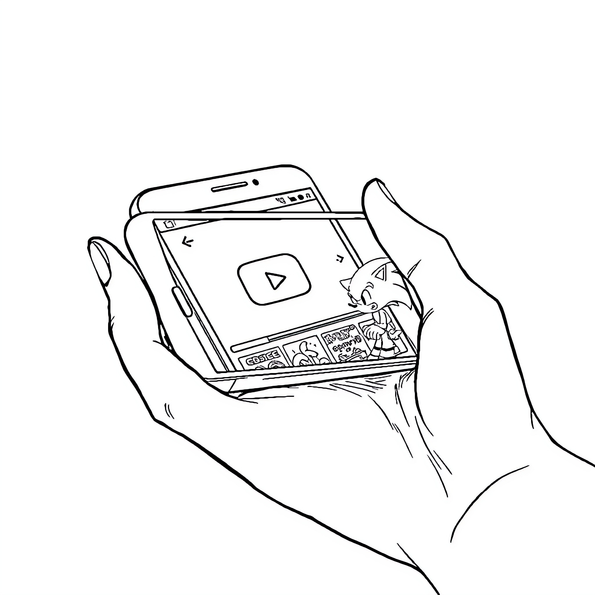 Best Cell Phone Coloring Pages (Free Printable PDF)