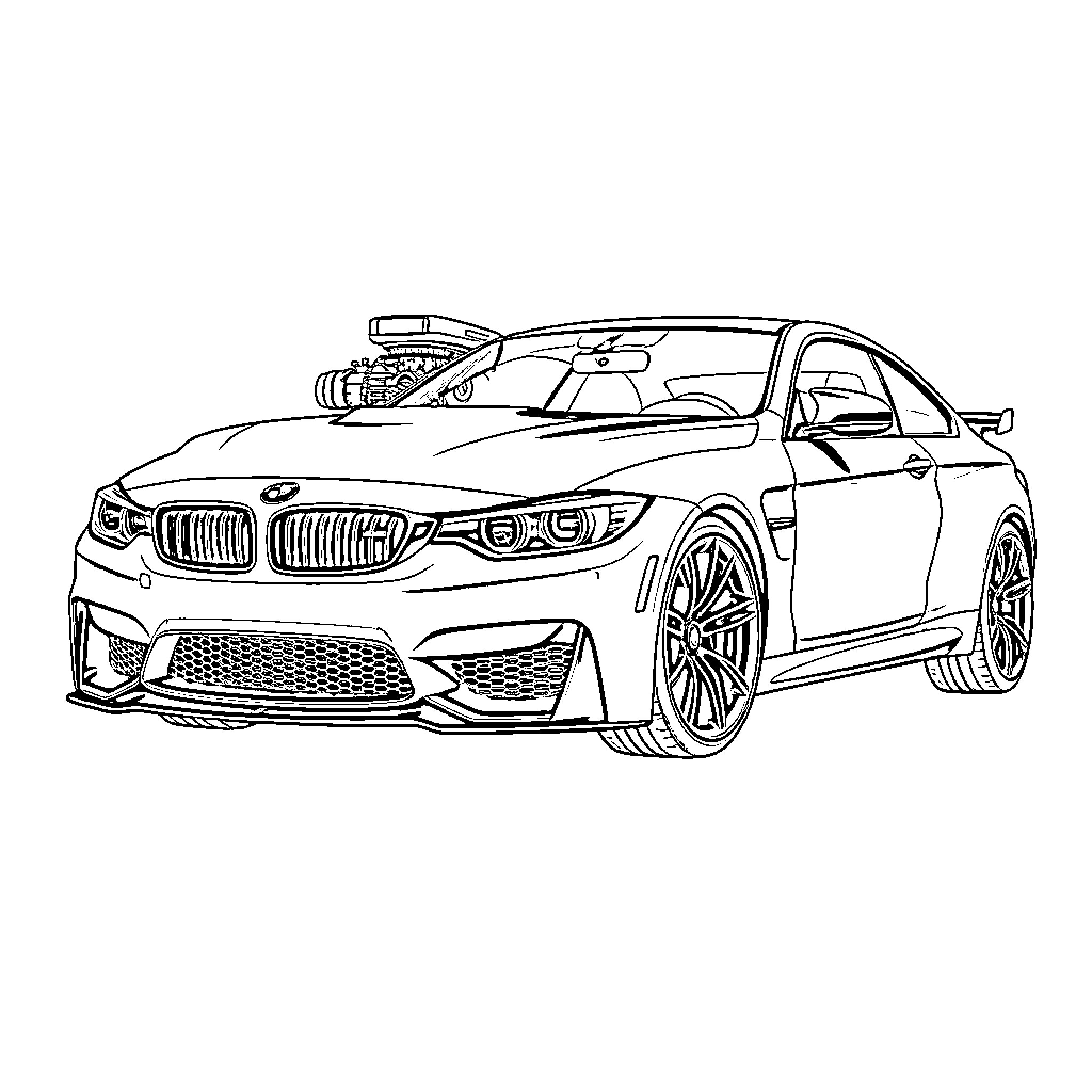 Best BMW Coloring Pages (Free Printable PDF)