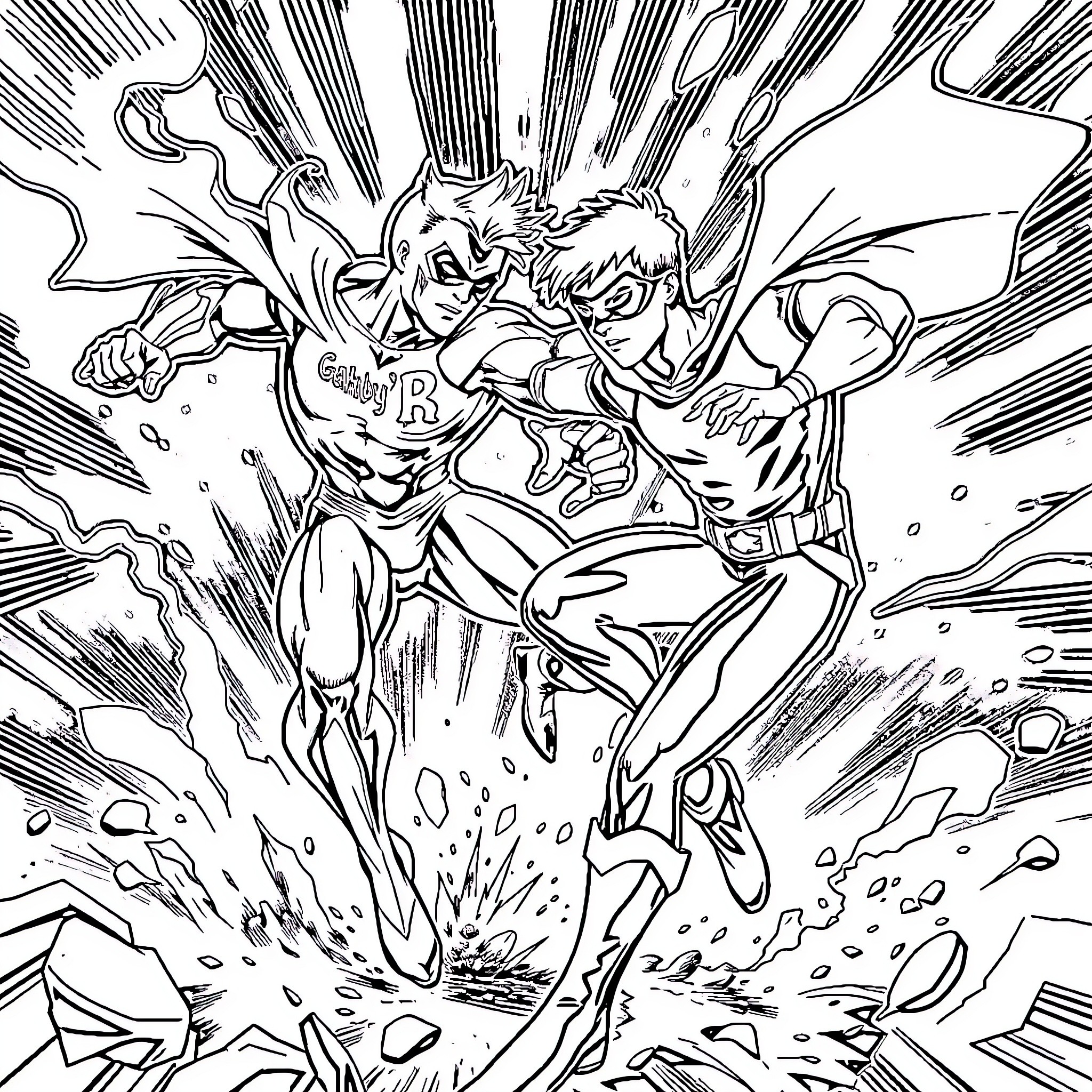 1 Best Wally West Coloring Pages (Free Printable PDFs)