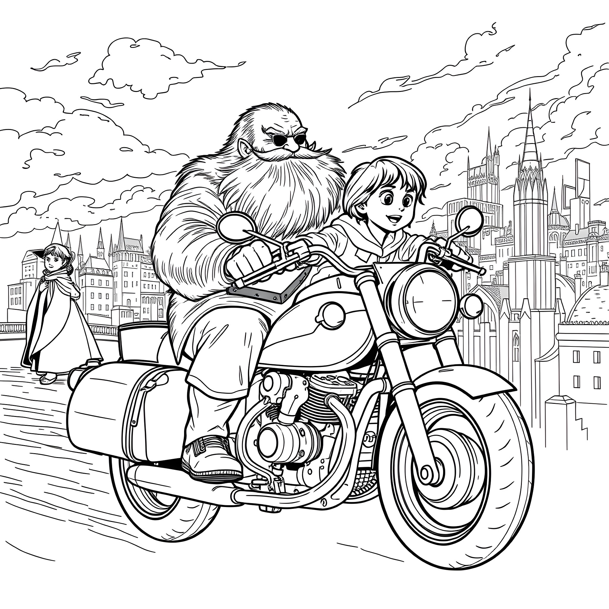 Best Hagrid Coloring Pages (Free Printable PDF)