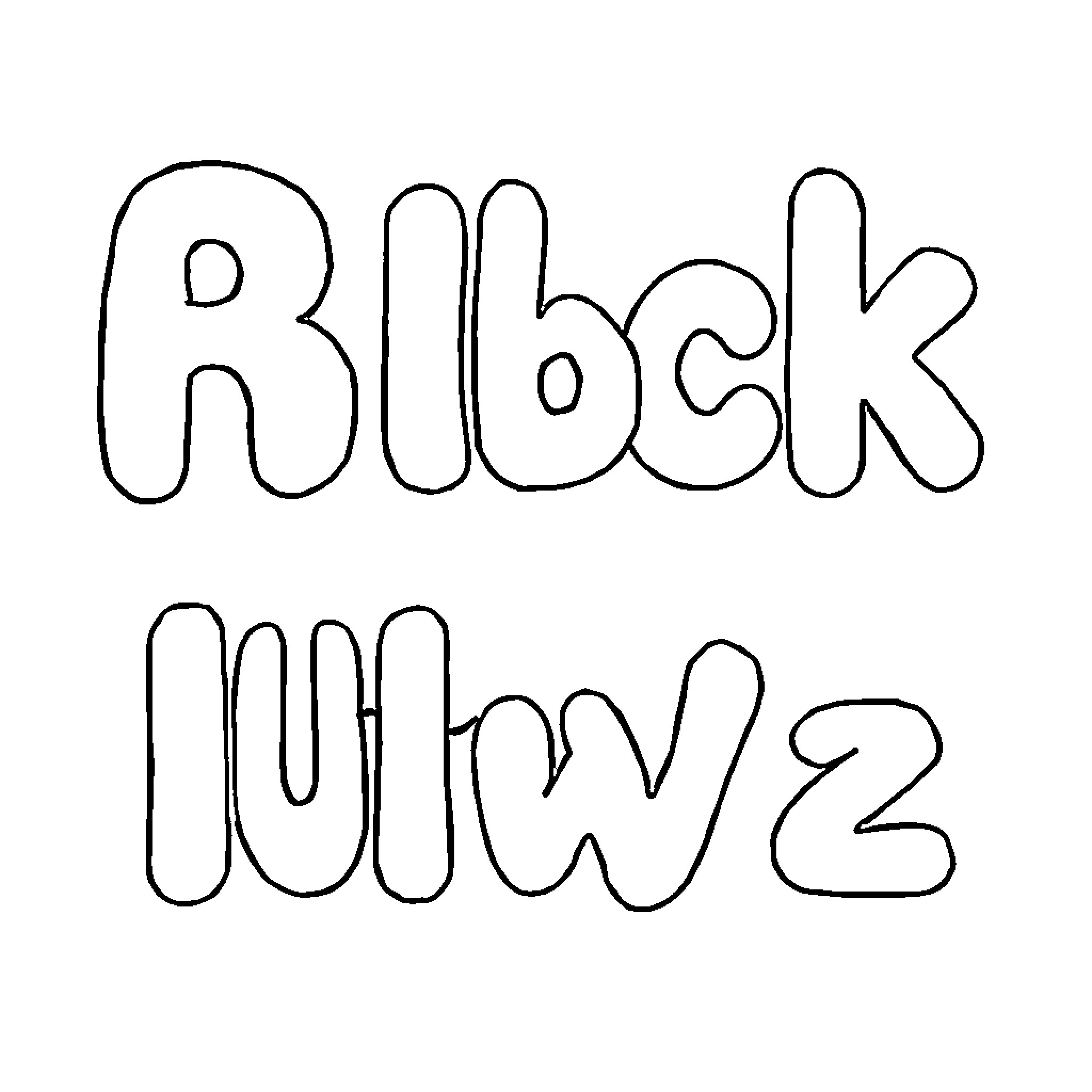Best Letter Coloring Pages (Free Printable PDF)