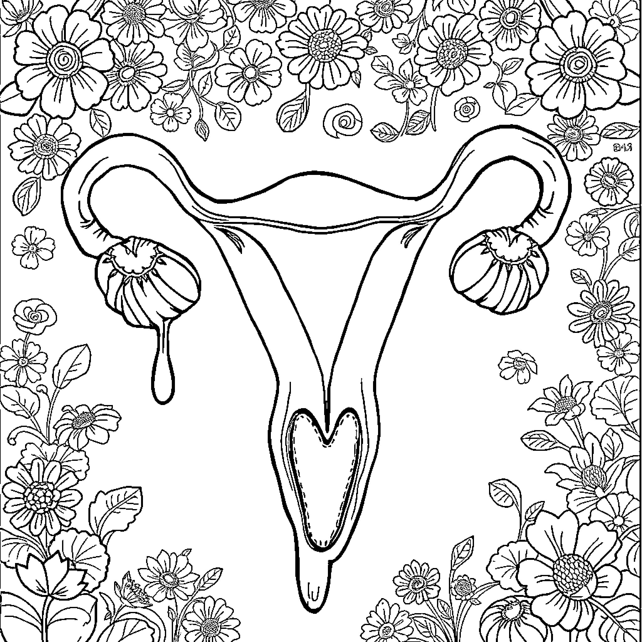 Best Menstruation Coloring Pages (Free Printable PDF)