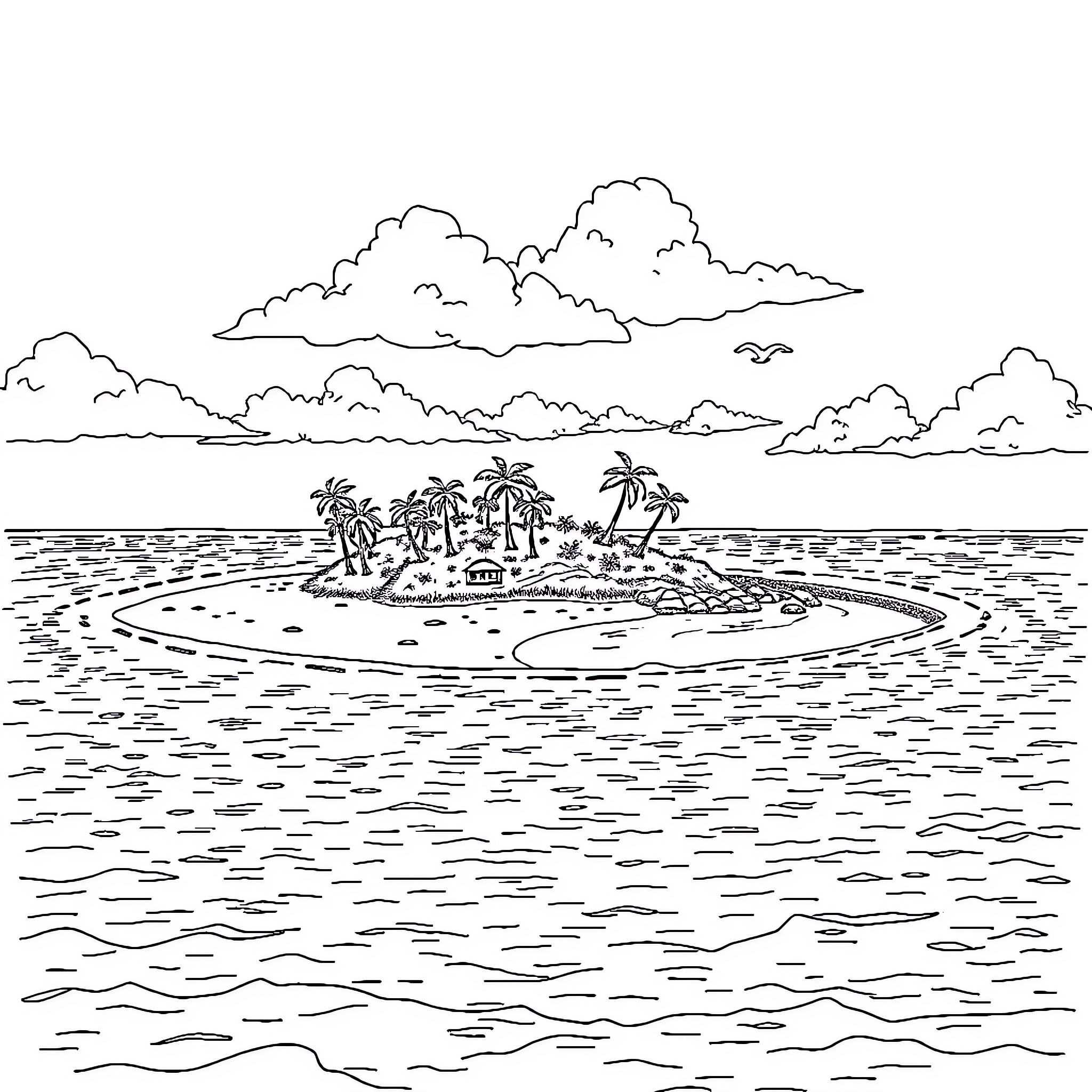 Best Island Coloring Pages (Free Printable PDF)