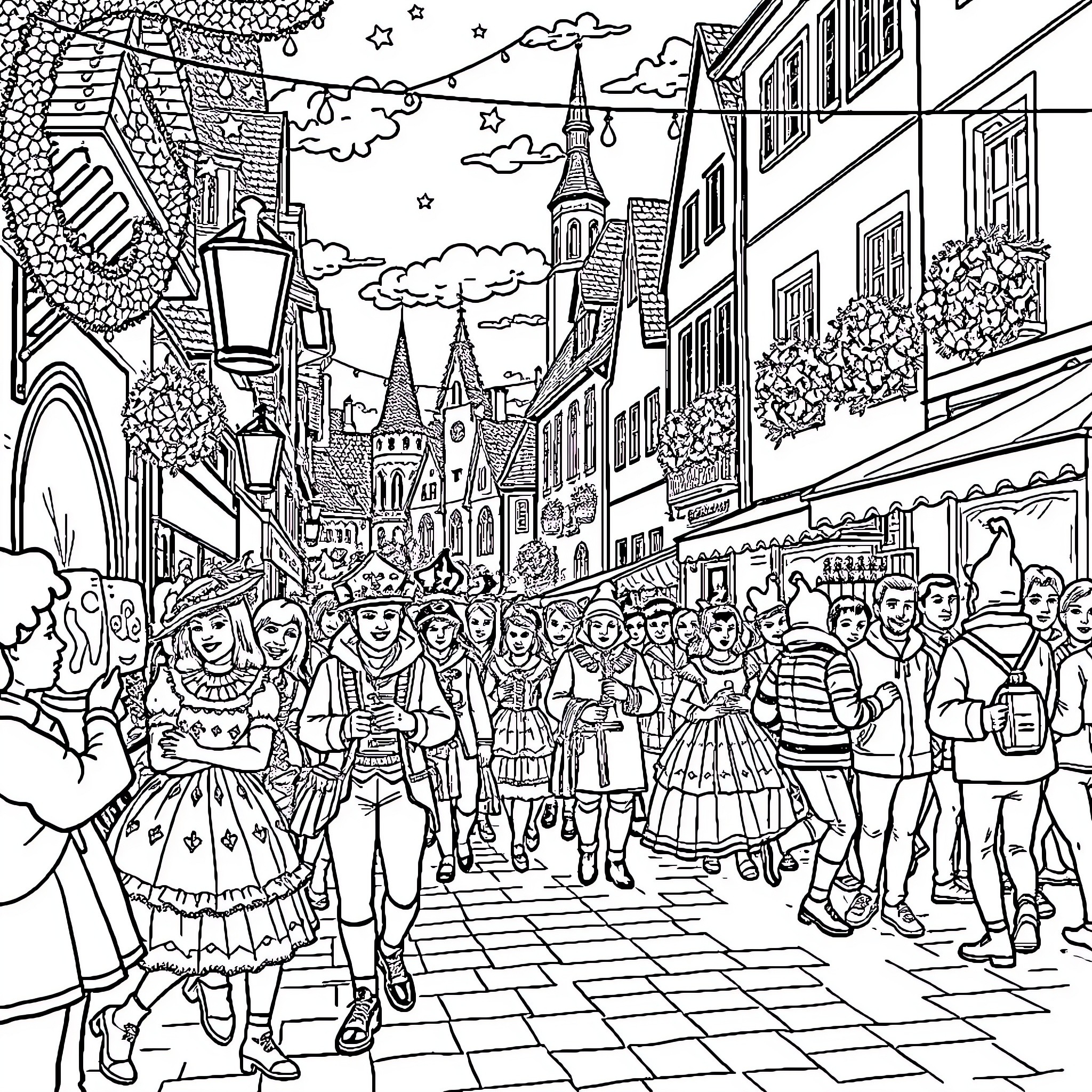 12 Best Carnival Coloring Pages (Free Printable PDFs)