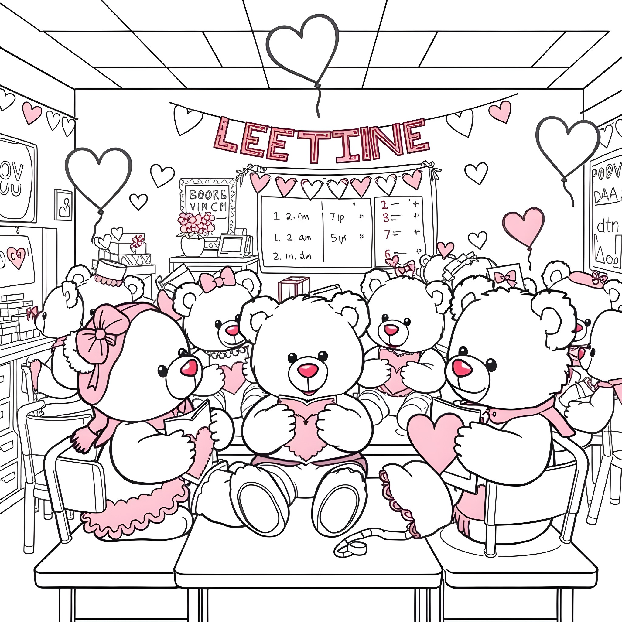 29 Best Teddy Bear Coloring Pages (Free Printable PDFs)