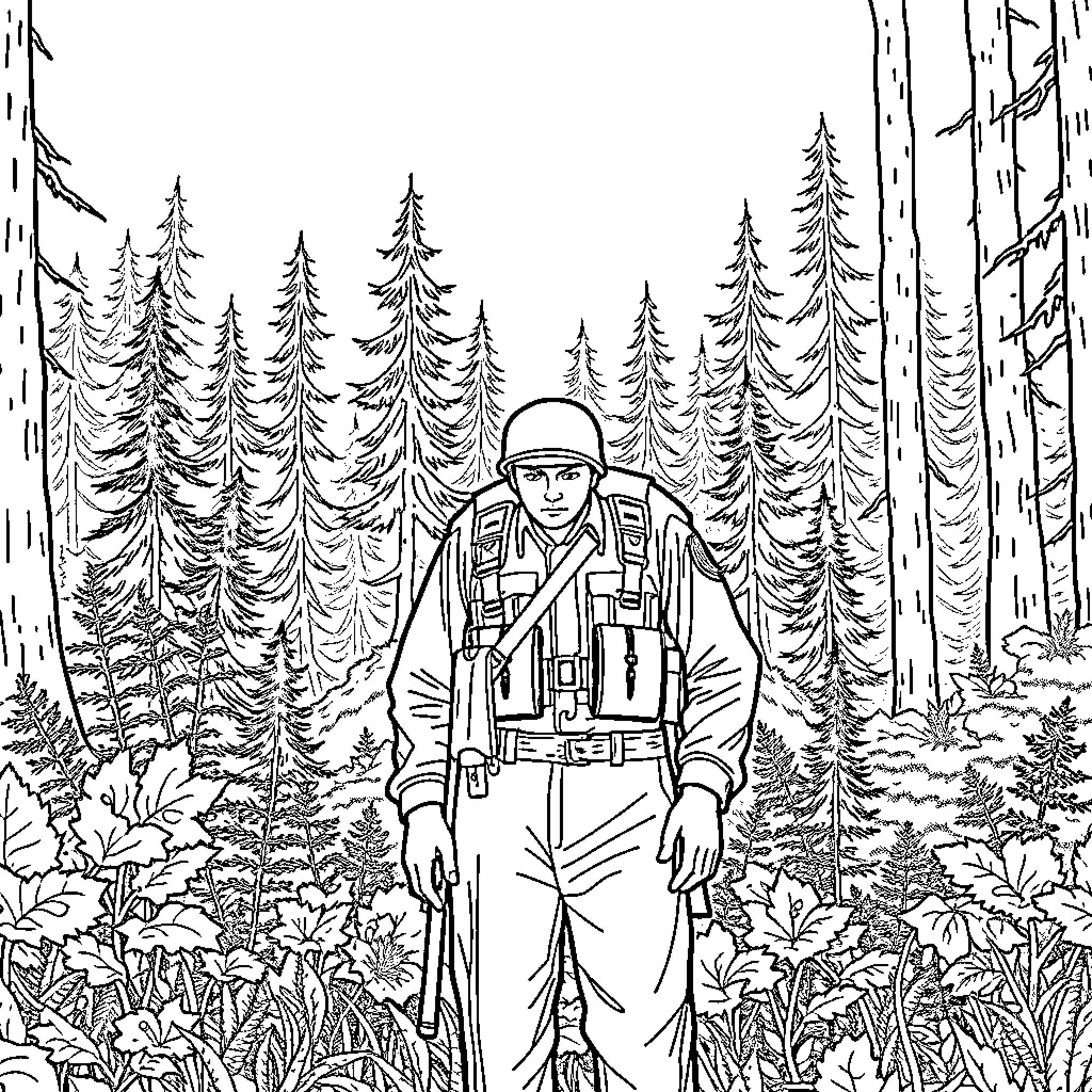 Best Paratrooper Coloring Pages (Free Printable PDF)