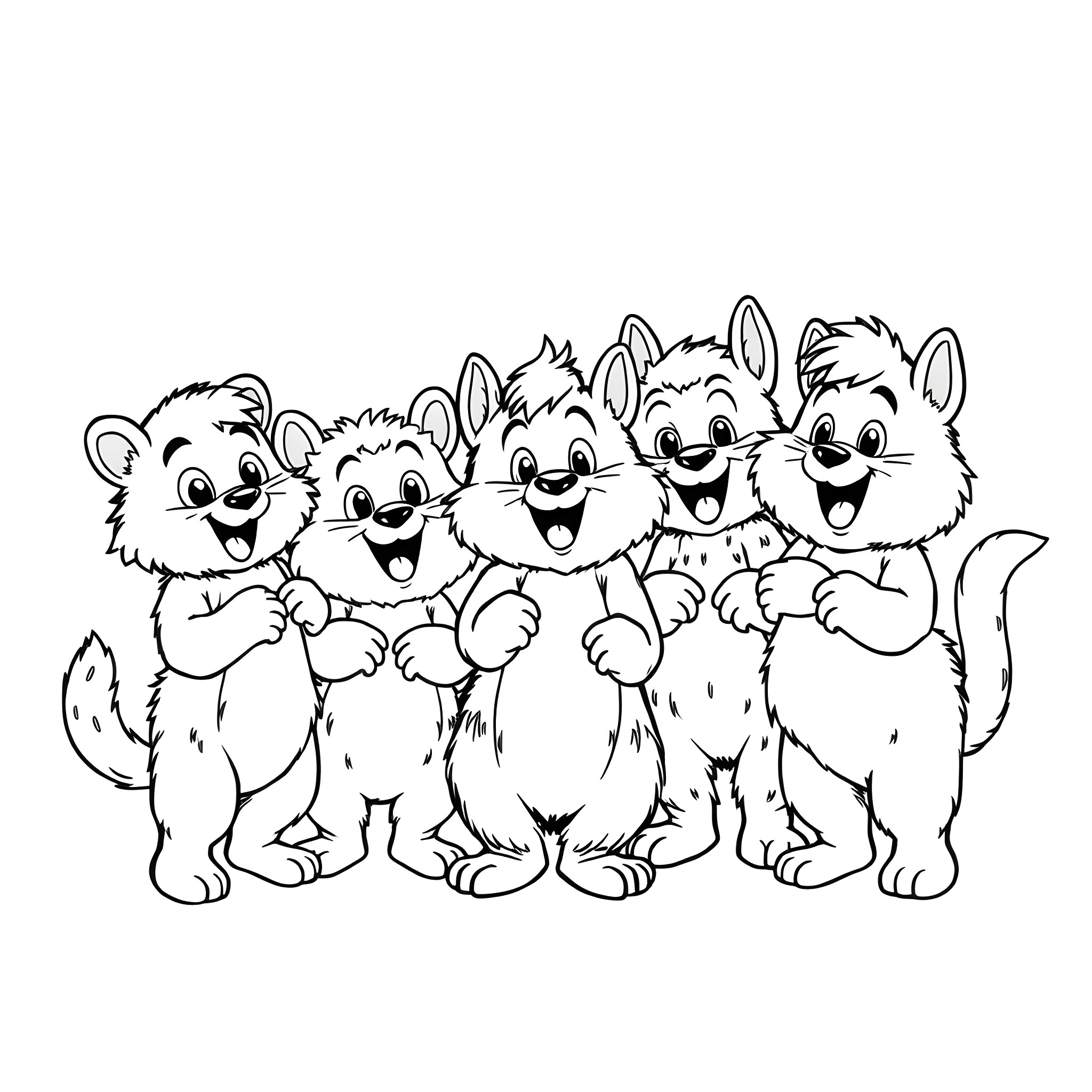 Best Furry Coloring Pages (Free Printable PDF)