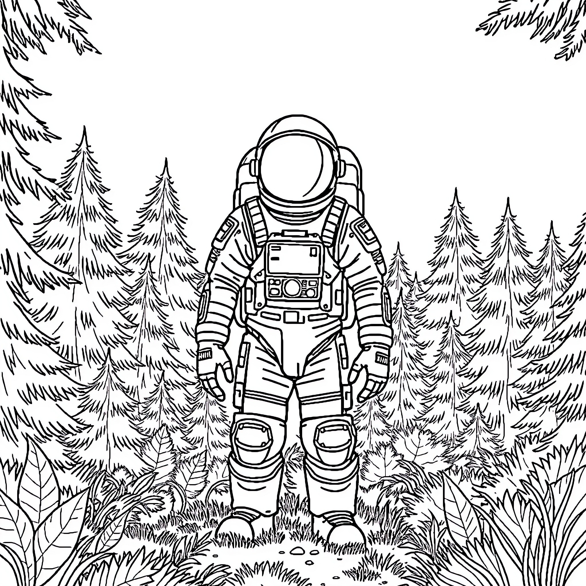 127 Best Astronaut Coloring Pages (Free Printable PDFs)