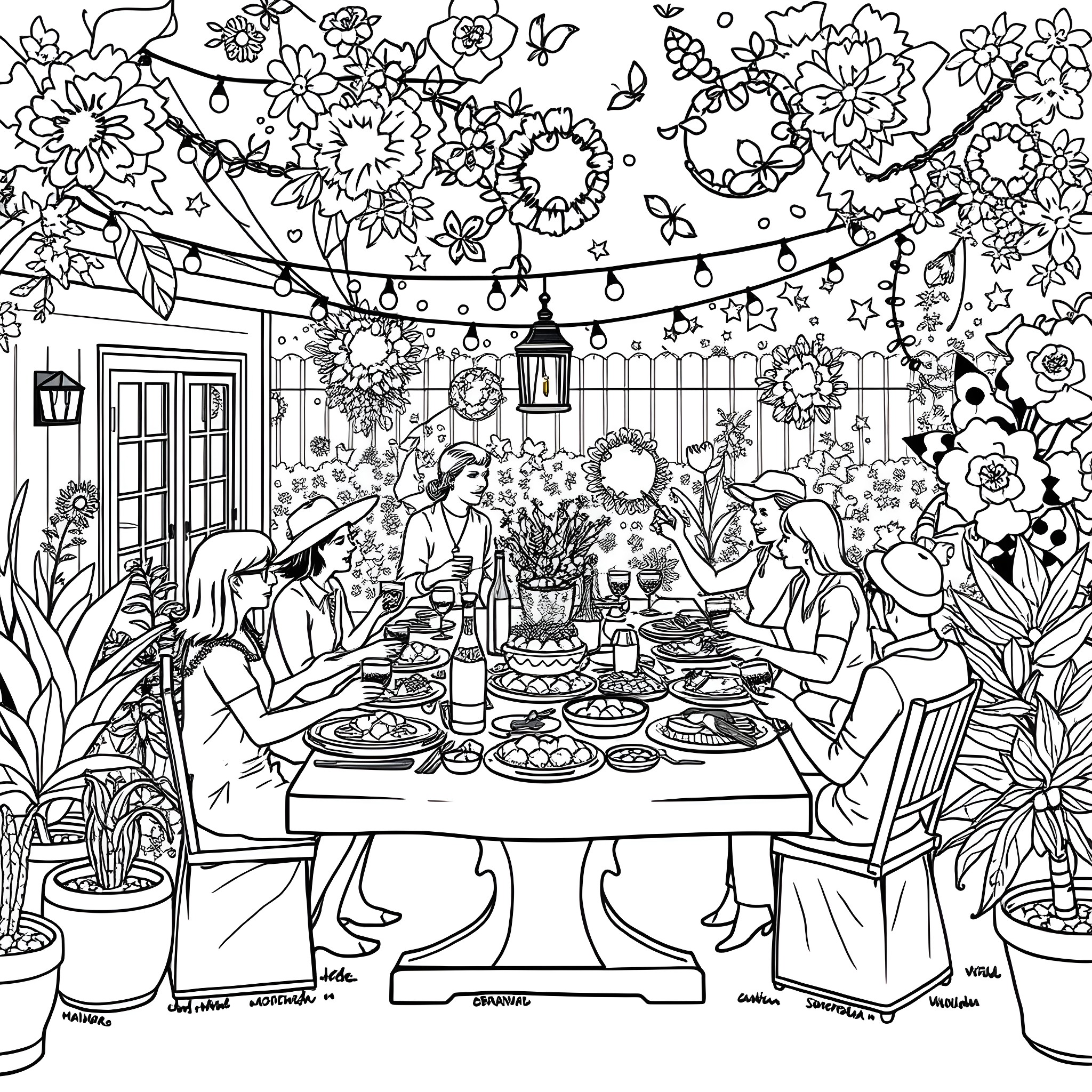 Best Table Coloring Pages (Free Printable PDF)