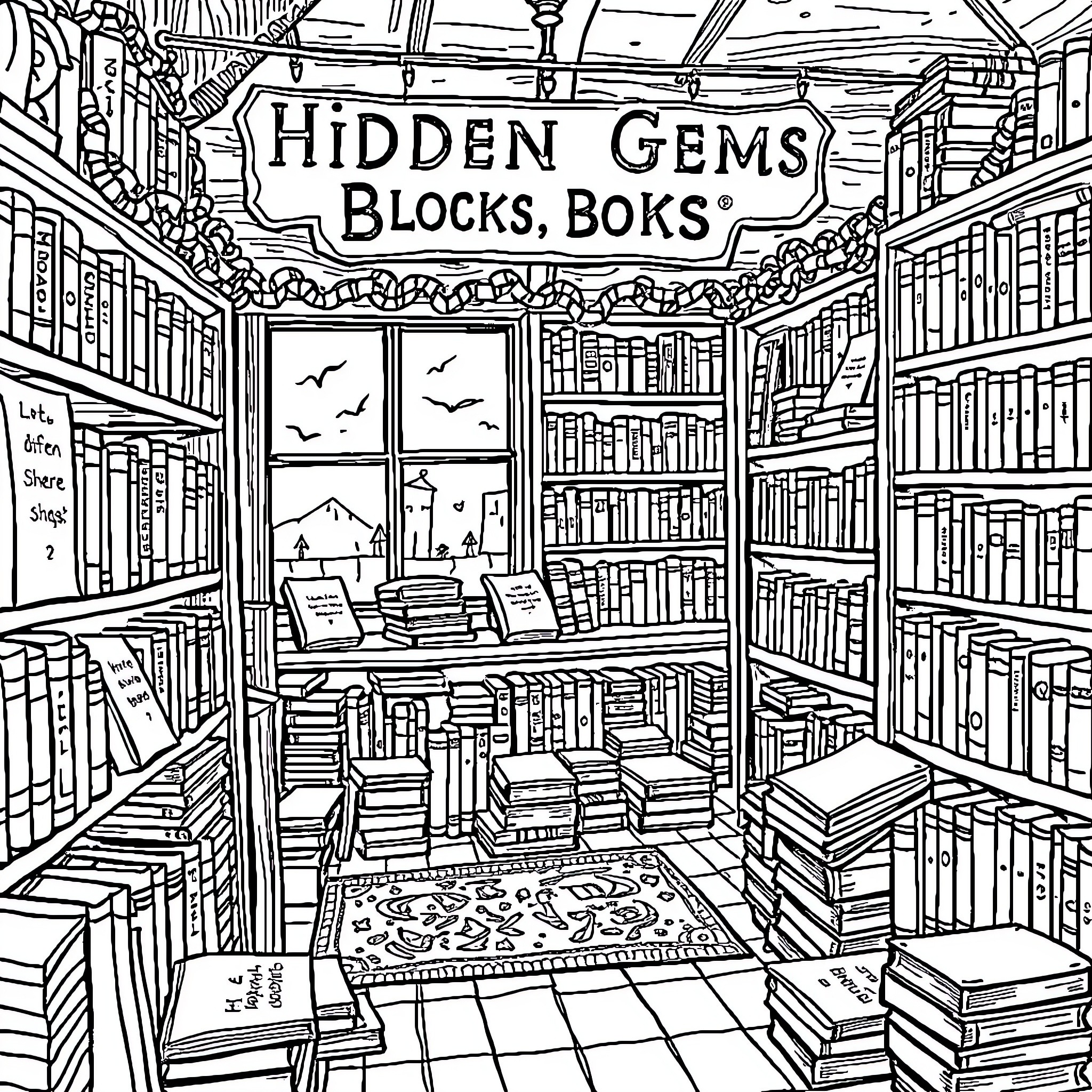Best Book Coloring Pages (Free Printable PDF)