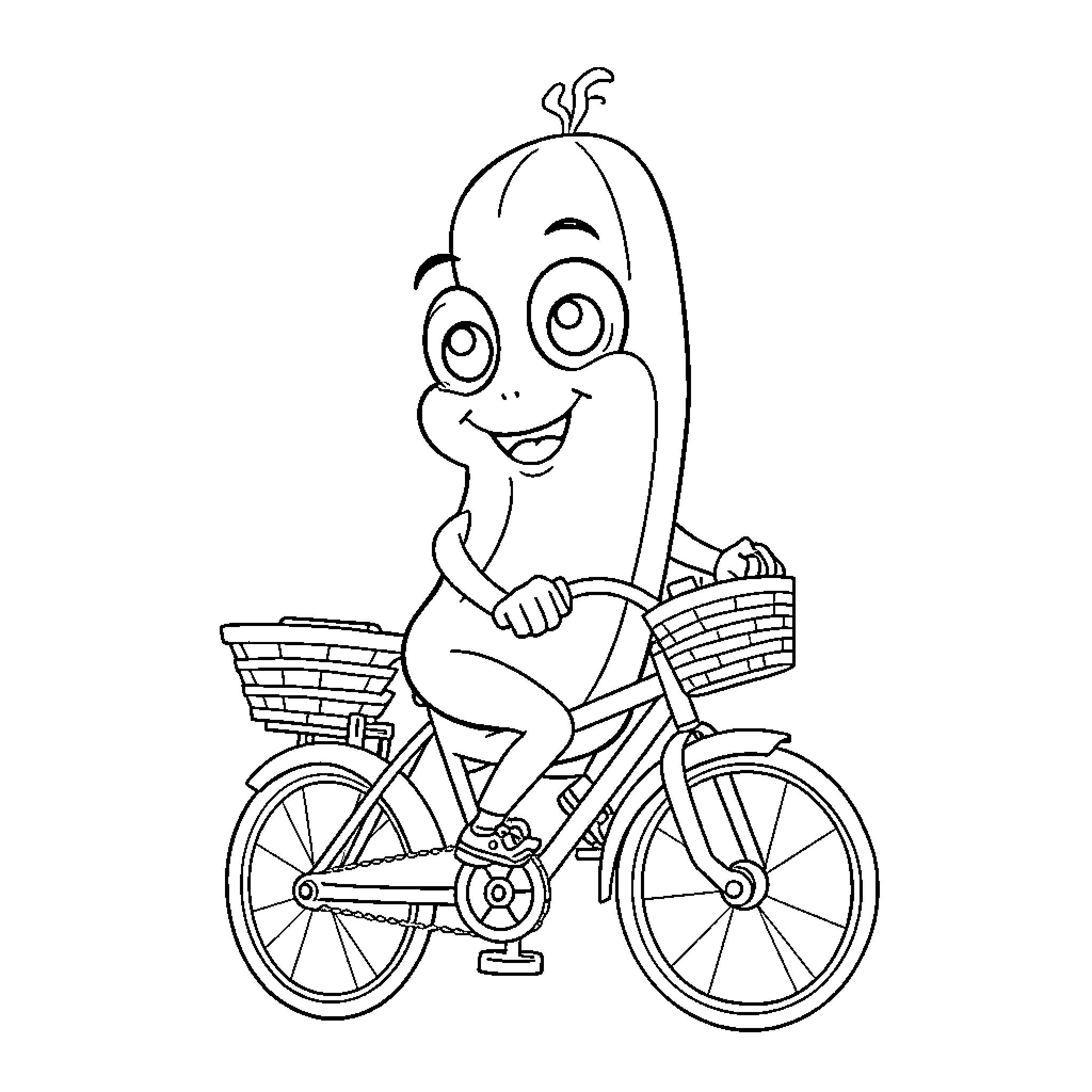 Best Pickle Coloring Pages (Free Printable PDF)