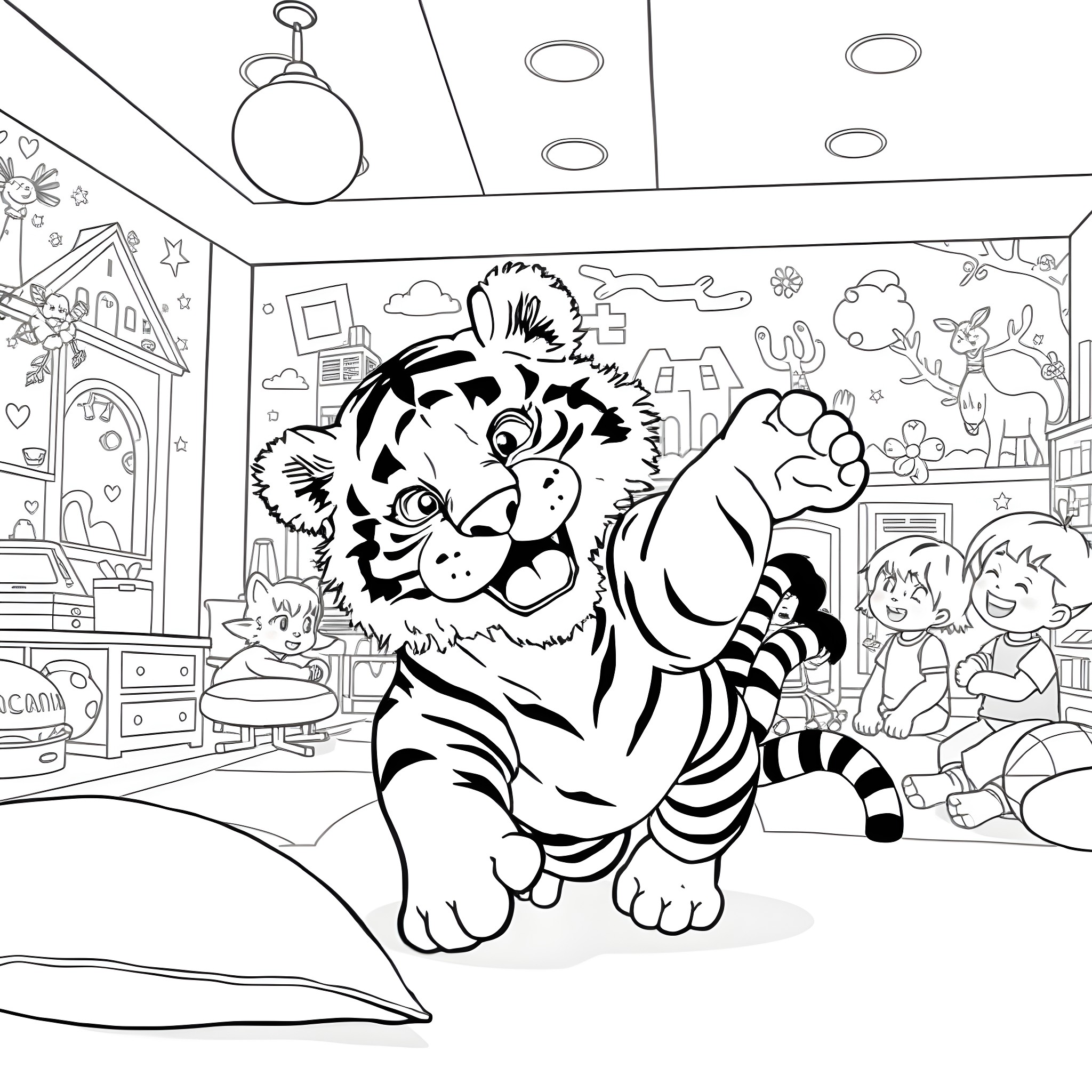 173 Best Tiger Coloring Pages (Free Printable PDFs)