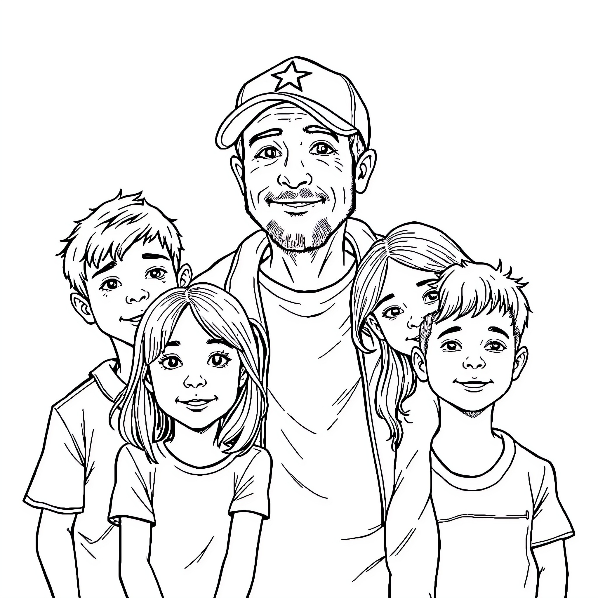 Best Dad Coloring Pages (Free Printable PDF)