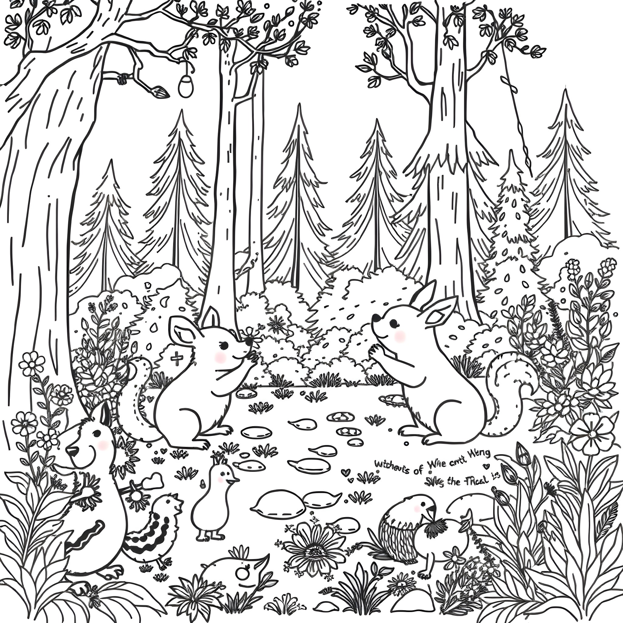 Best Furry Coloring Pages (Free Printable PDF)