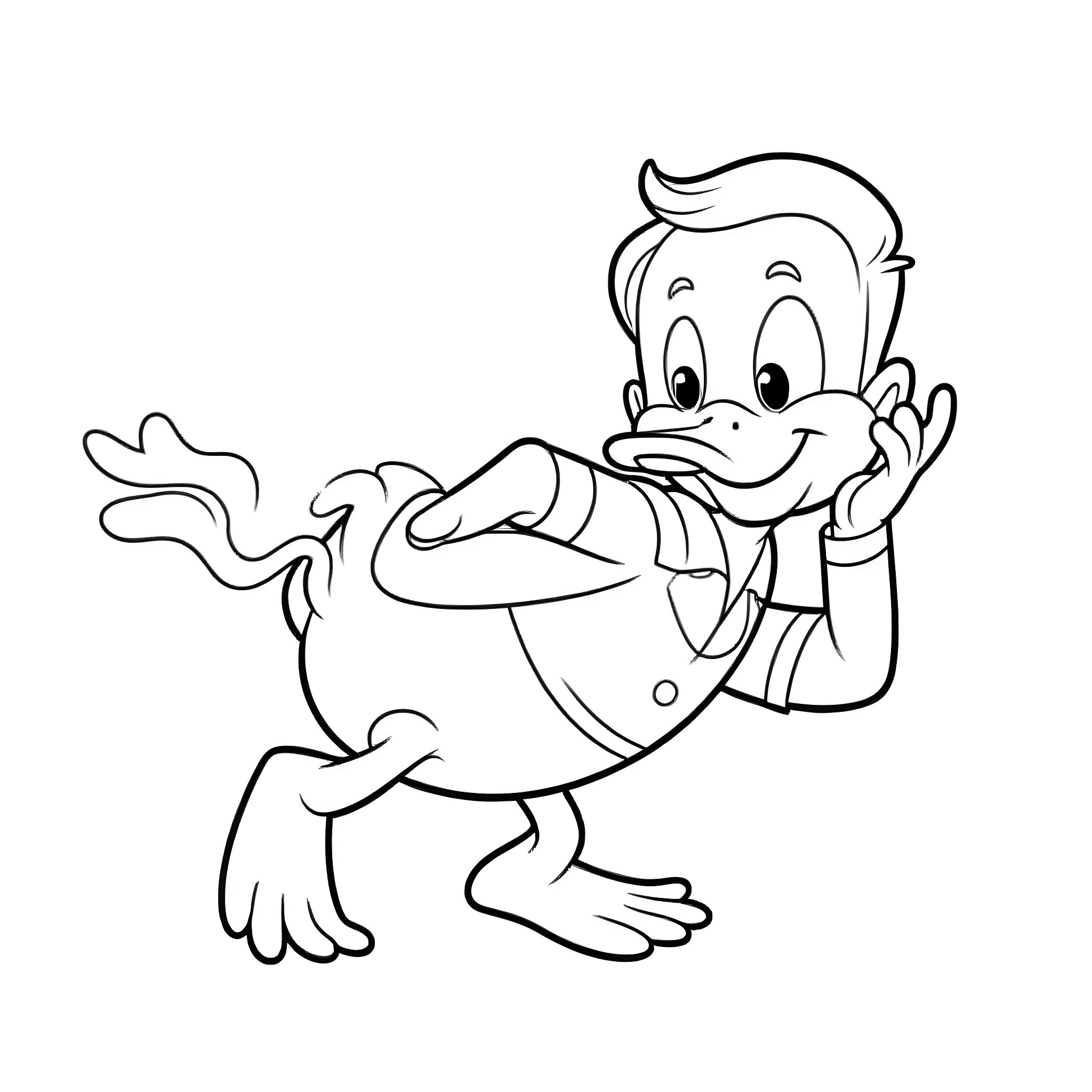 Best Donald Duck Coloring Pages (Free Printable PDF)