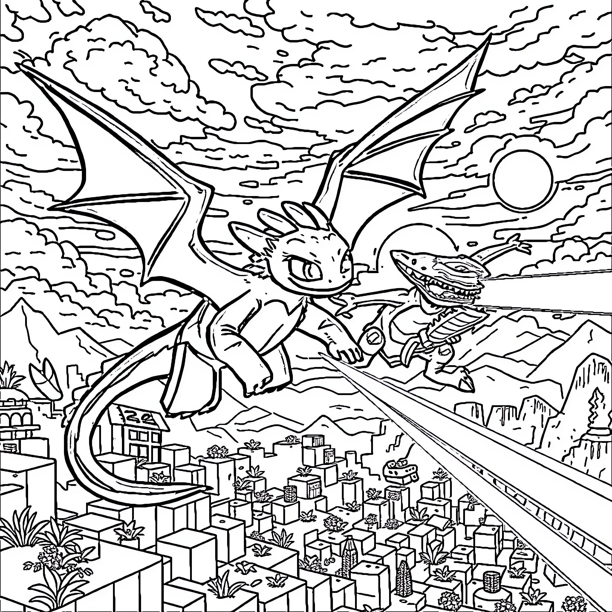 Best Toothless Coloring Pages (Free Printable PDF)